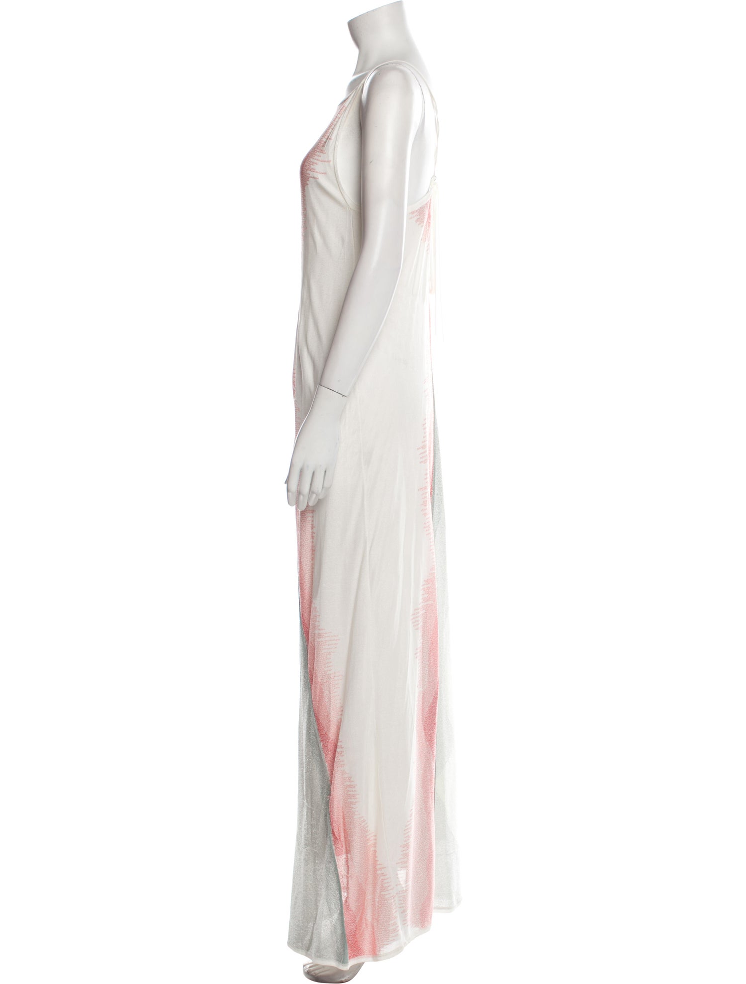 Gentry Portofino Printed Long Dress w/ Tags - Neutrals Dresses ...