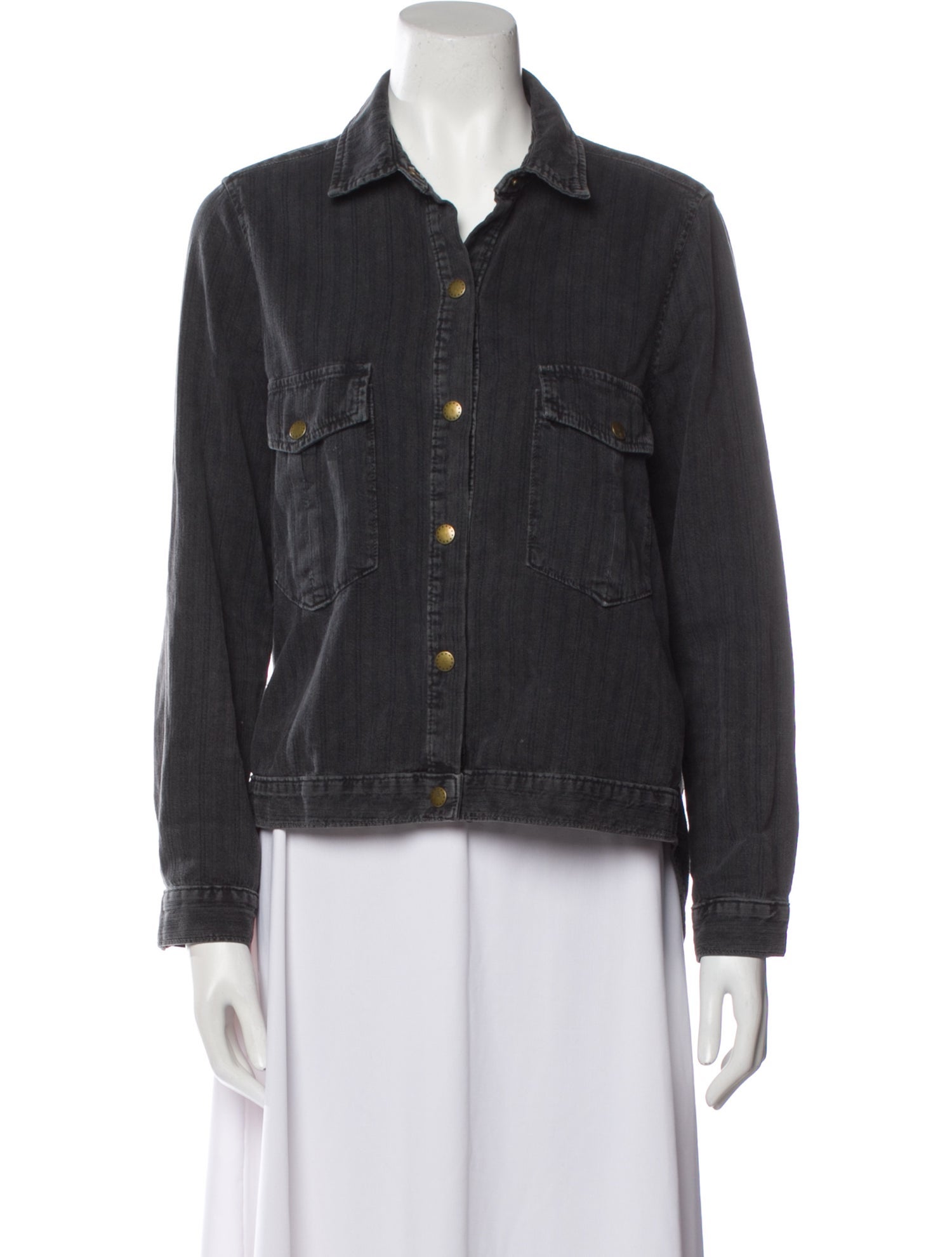 The Great Denim Jacket - Black Jackets, Clothing - WGREA55410 | The ...