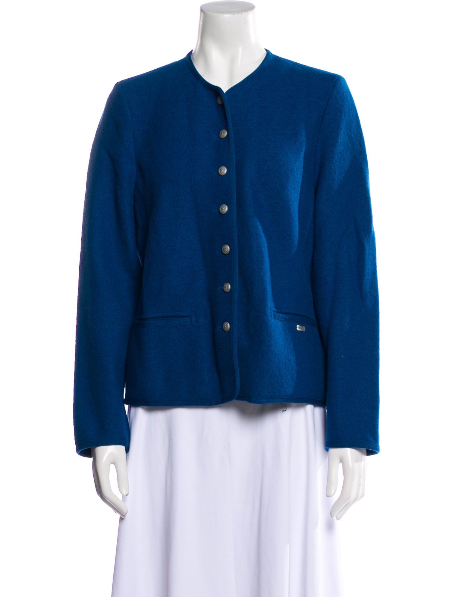 Geiger Evening Jacket - Blue Jackets, Clothing - WGREE20759 | The RealReal