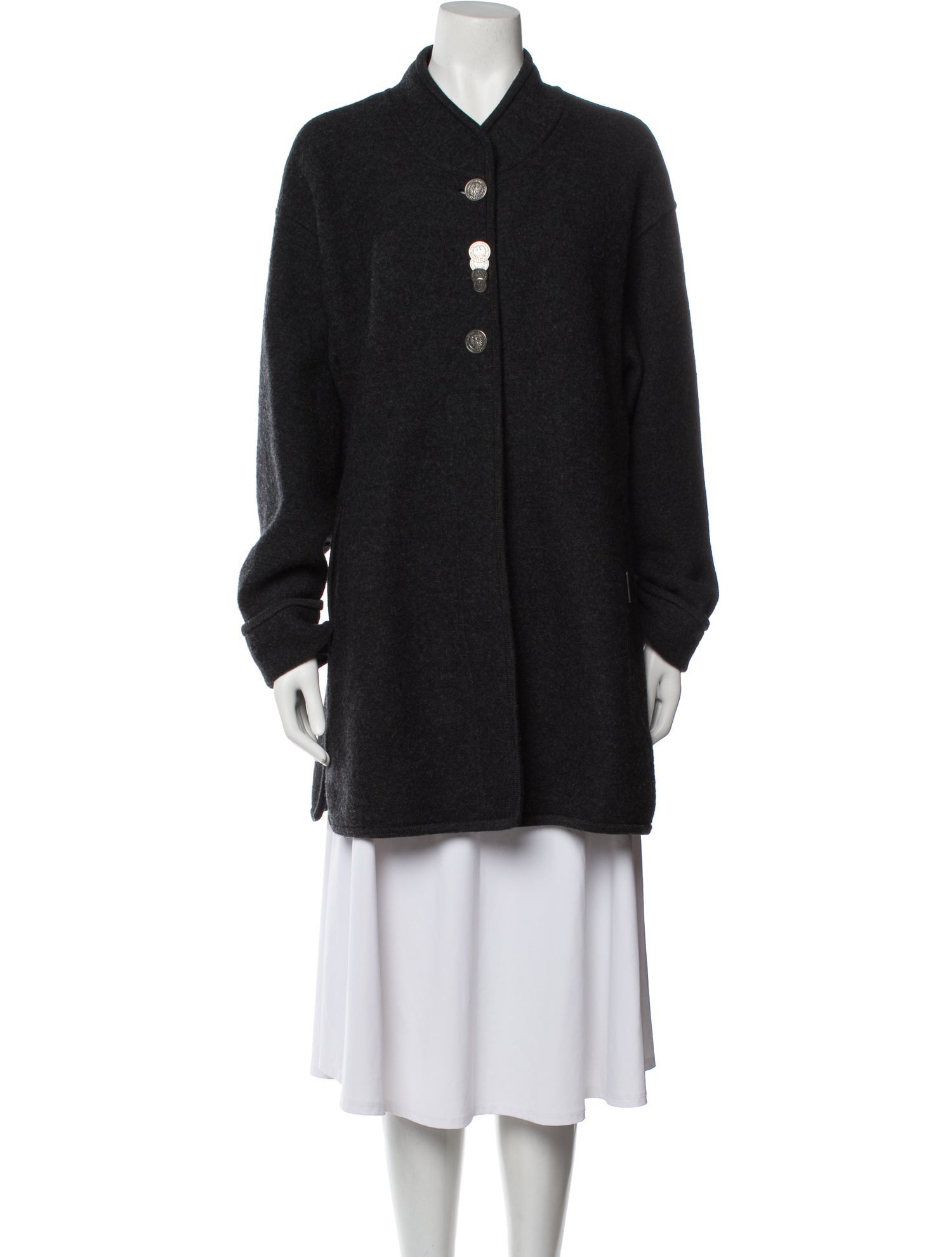 Geiger Coat - Black Coats, Clothing - WGREE20799 | The RealReal