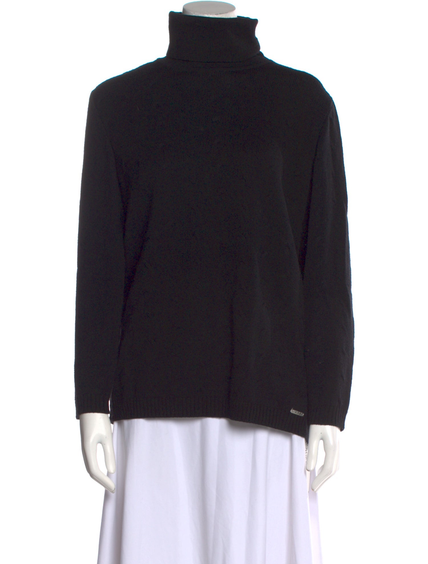 Geiger Turtleneck Sweater - Black Knitwear, Clothing - WGREE20865 | The ...