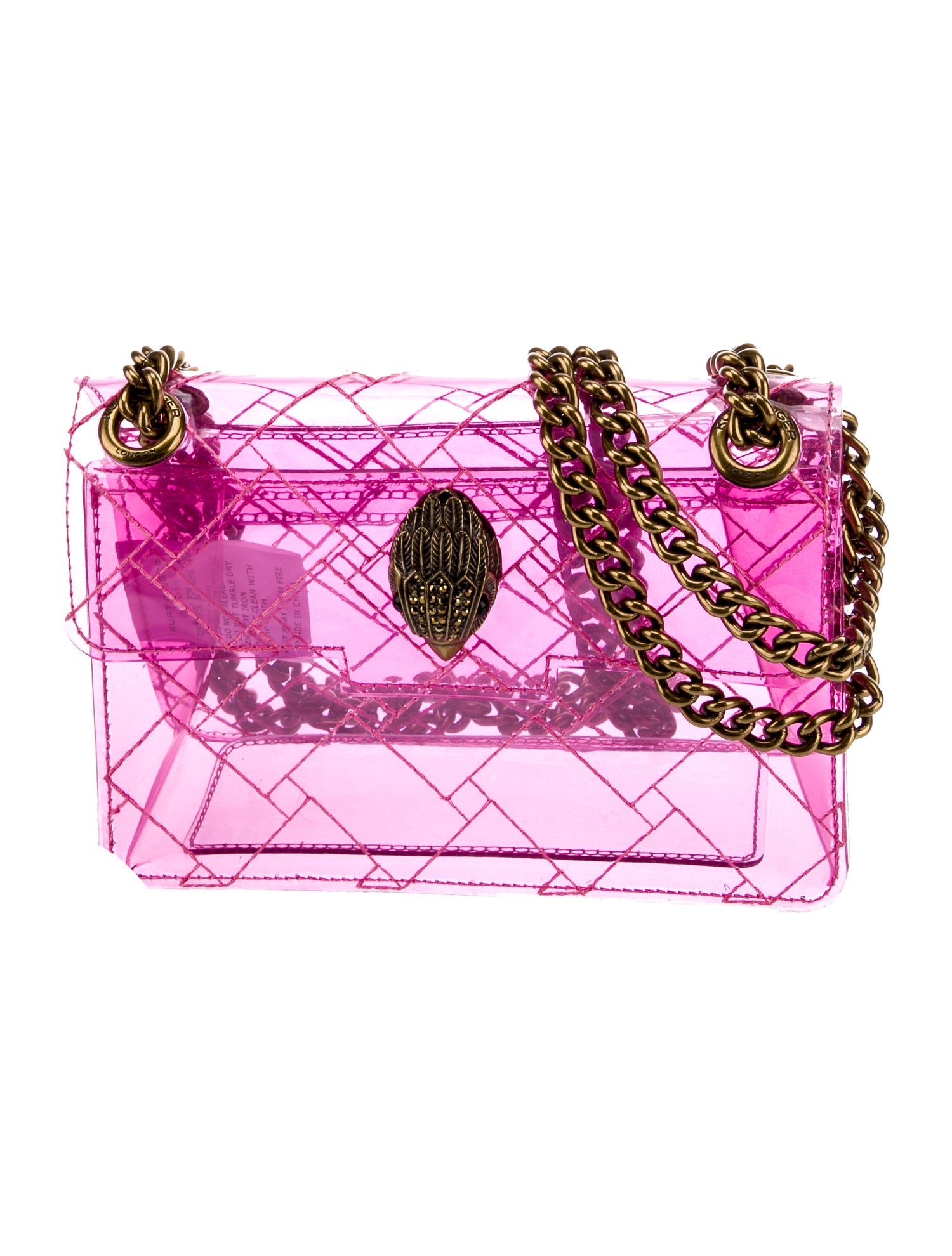 Geiger PVC Shoulder Bag - Pink Shoulder Bags, Handbags - WGREE20938 ...