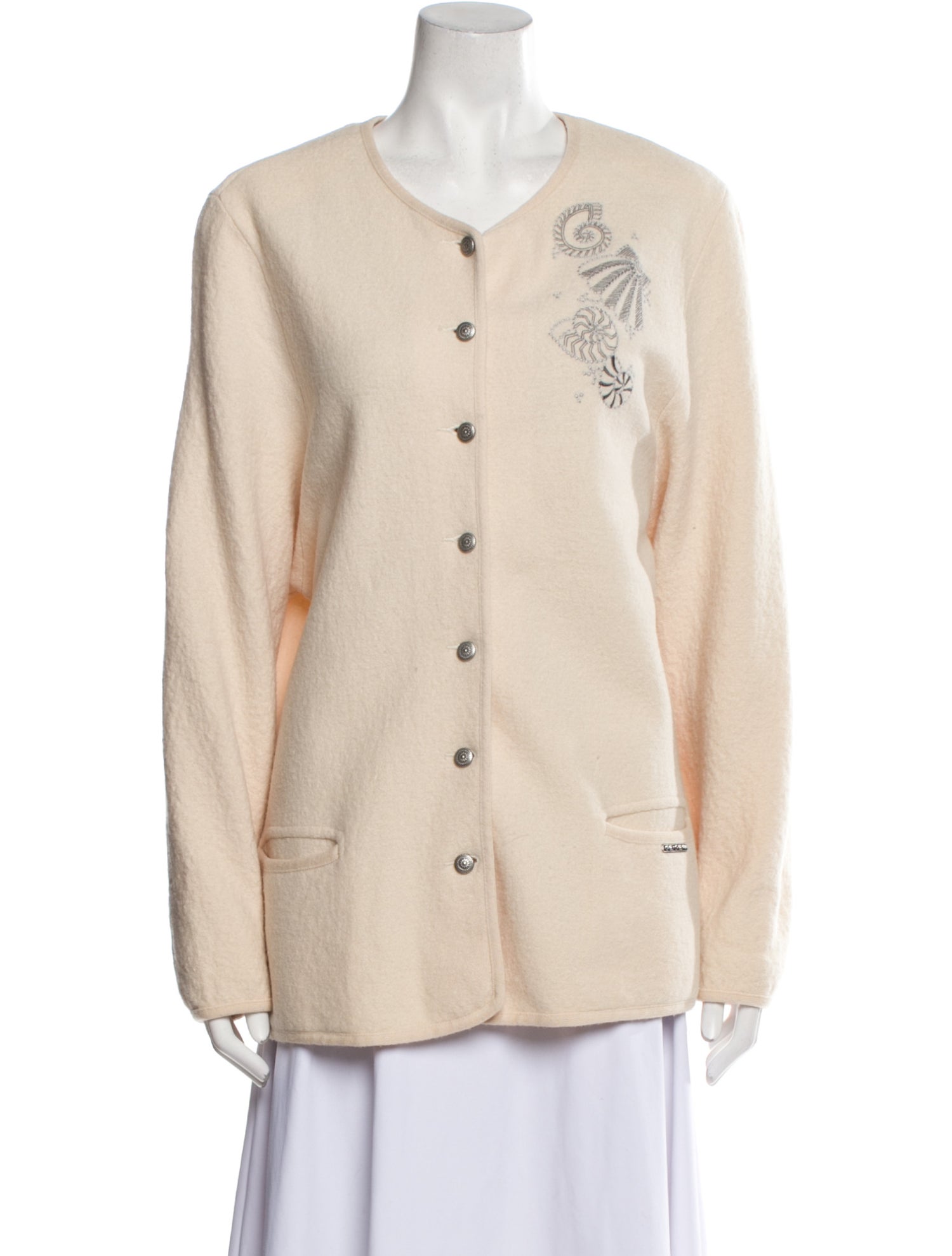 Geiger Wool Coat - Neutrals Coats, Clothing - WGREE21038 | The RealReal