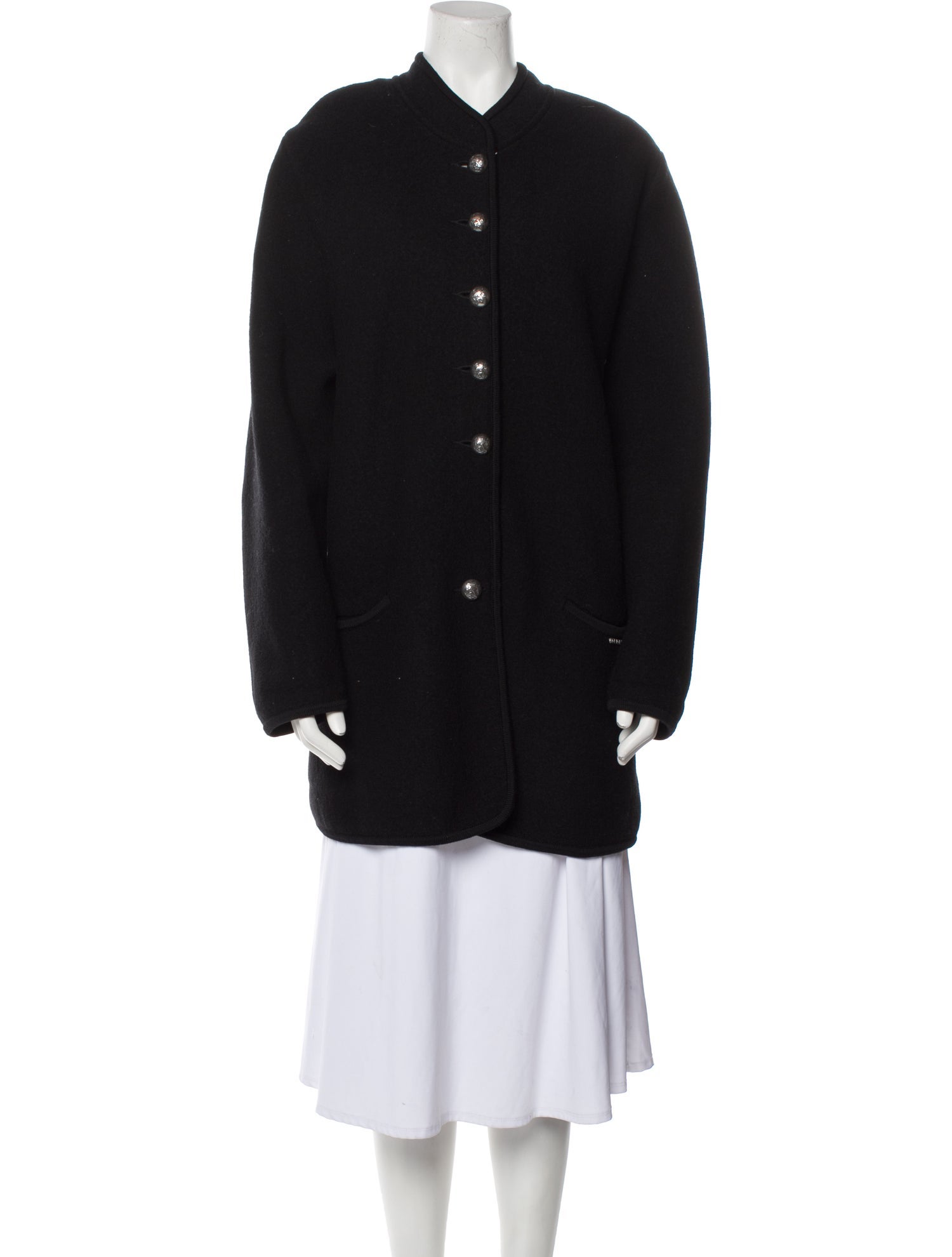 Geiger Coat - Black Coats, Clothing - WGREE21246 | The RealReal