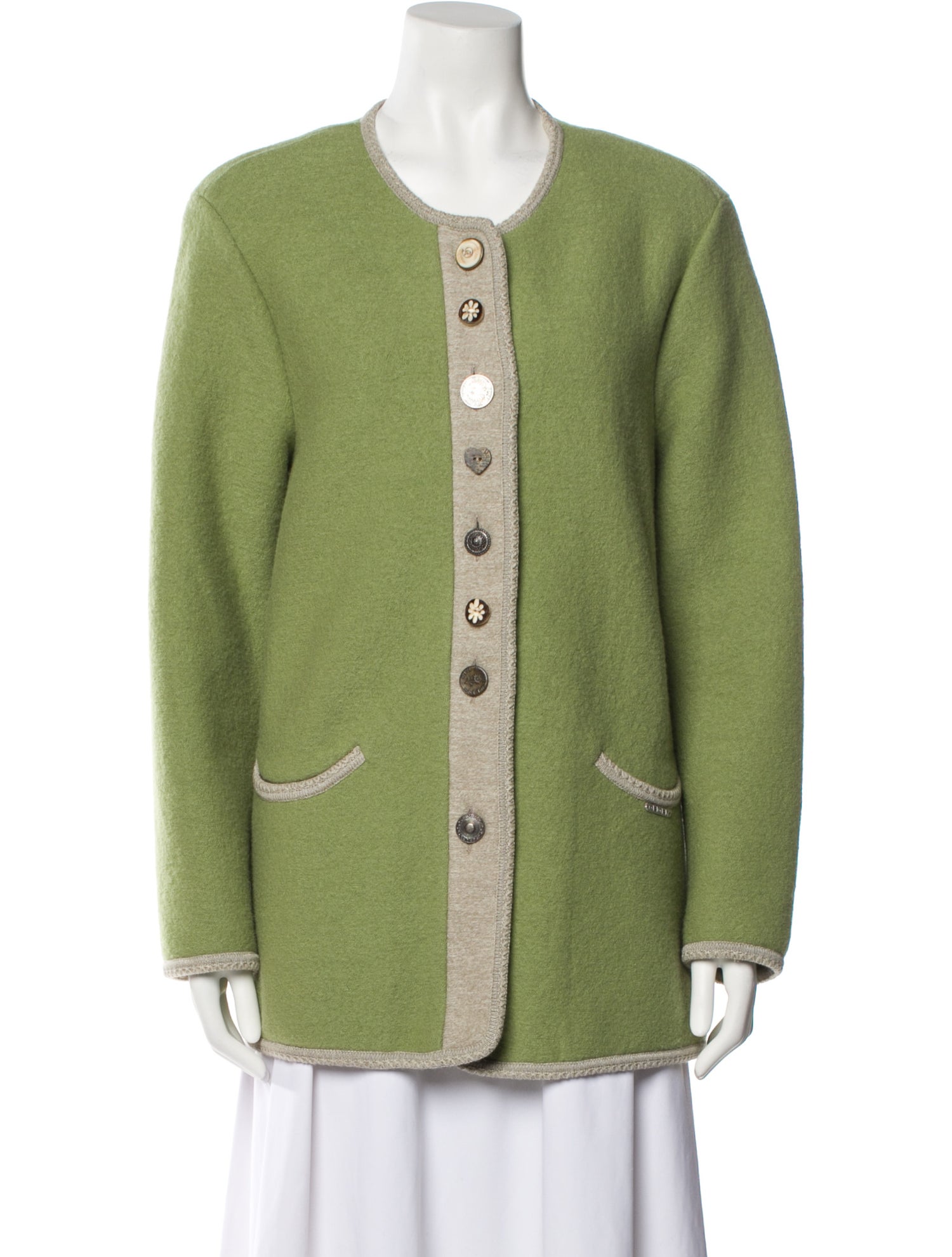 Geiger Wool Evening Jacket - Green Jackets, Clothing - WGREE21266 | The ...