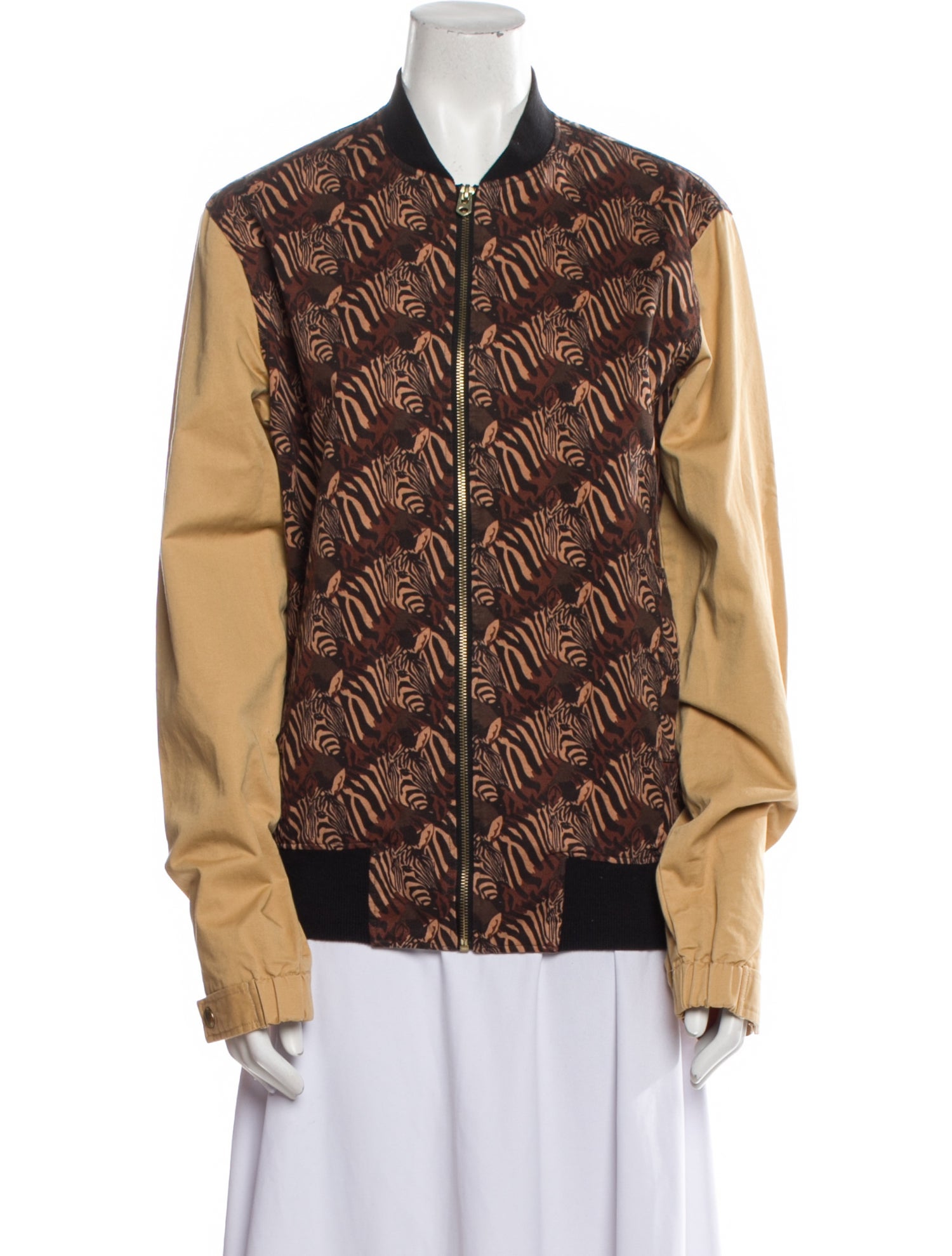 Shades of Grey Printed Bomber Jacket - Neutrals Jackets, Clothing ...