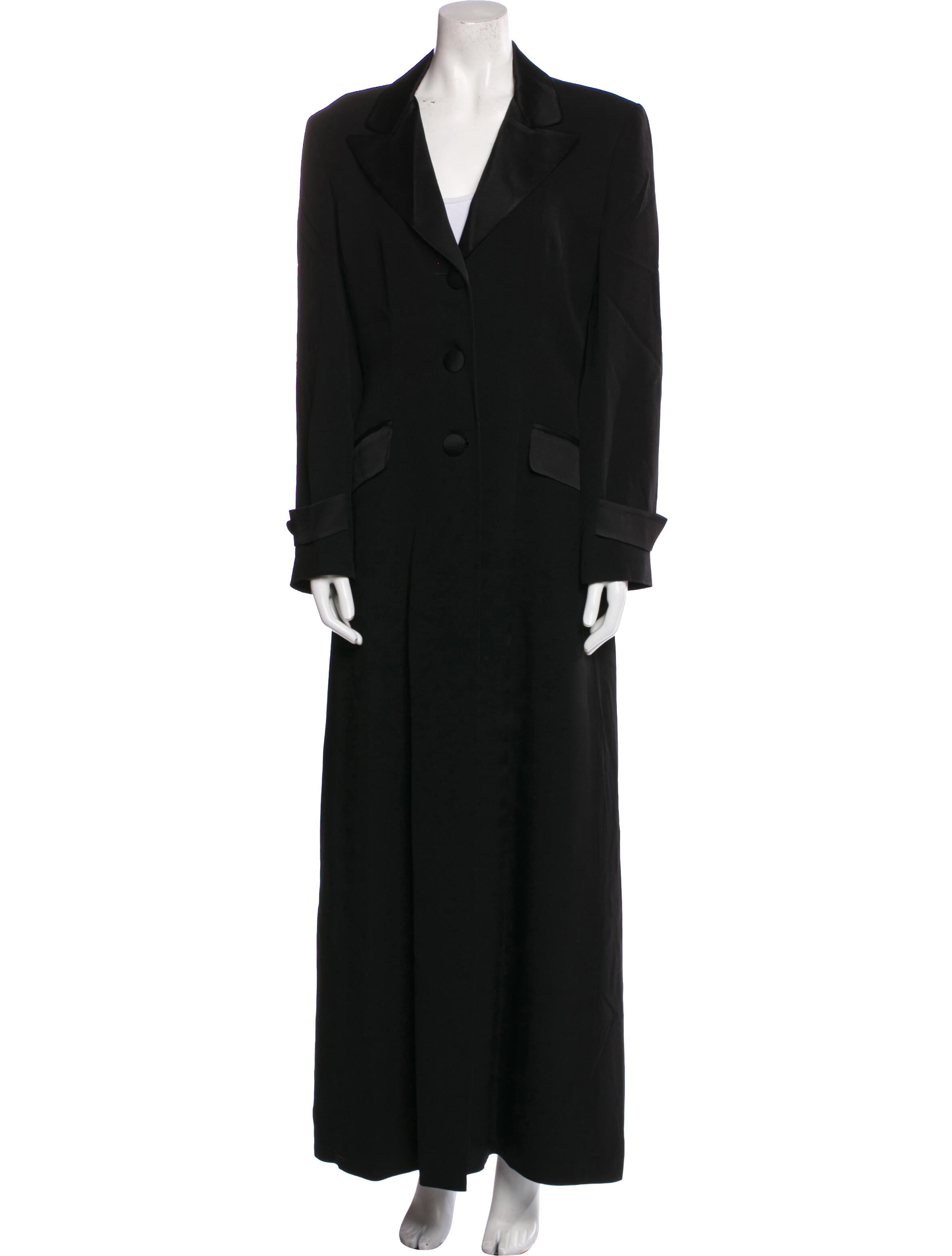 Griffith Gray For St. John Coat - Black Coats, Clothing - WGRON20186 ...