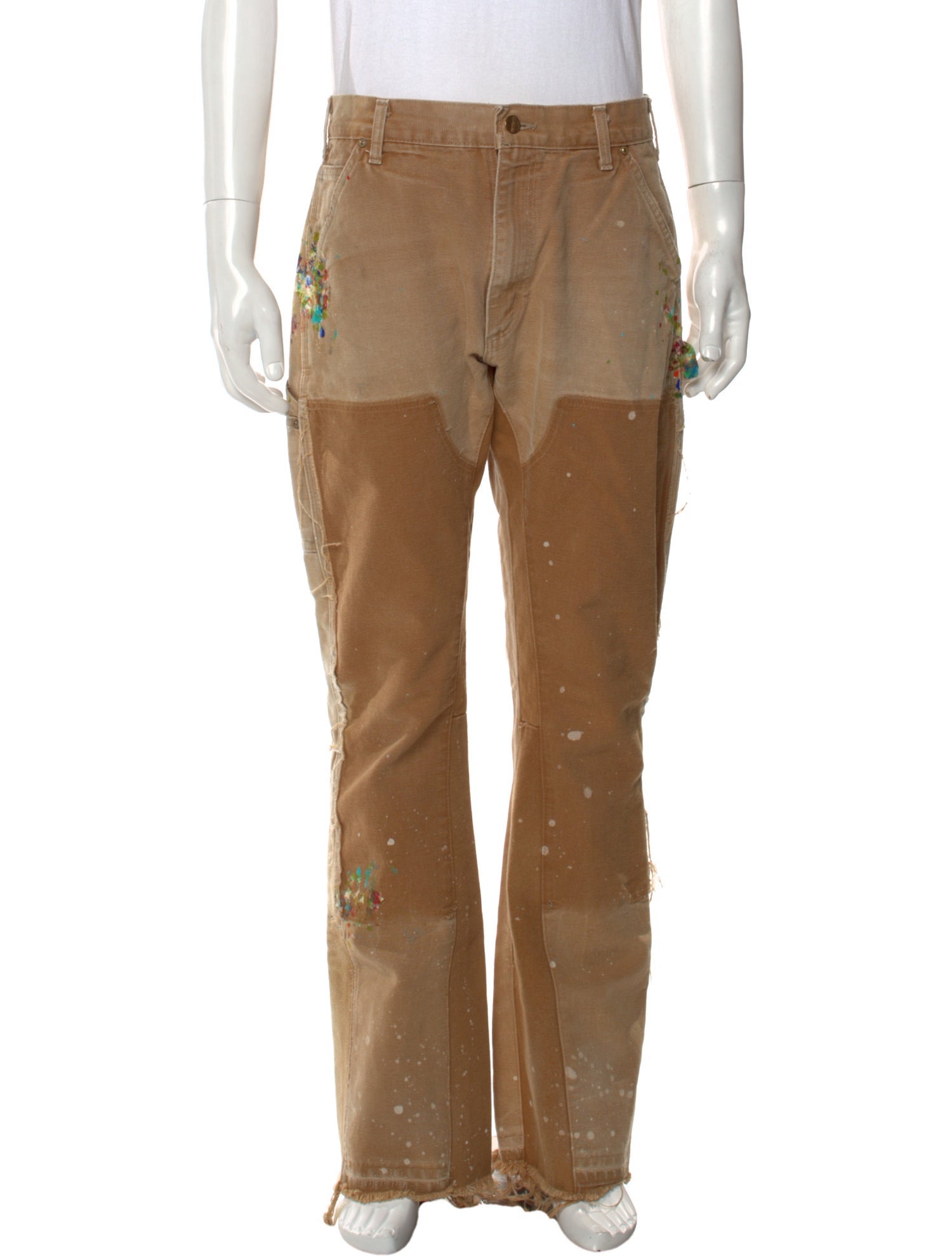 Gallery Dept. Carpenter Flare Bootcut Jeans - Brown, 11" Rise Jeans ...