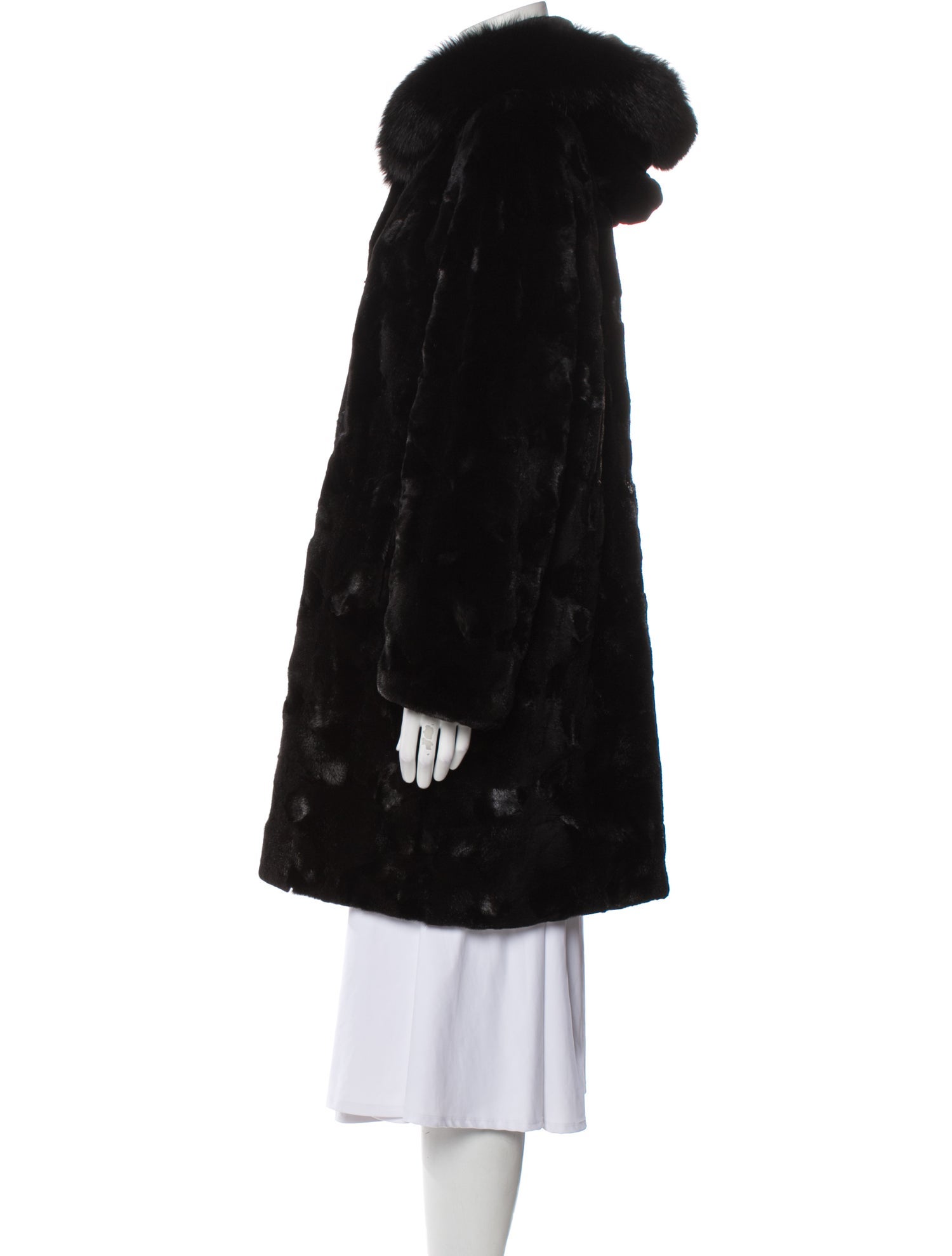 Chanel Vintage 2005 Fur Coat - Brown Coats, Clothing - CHA1017185 | The ...