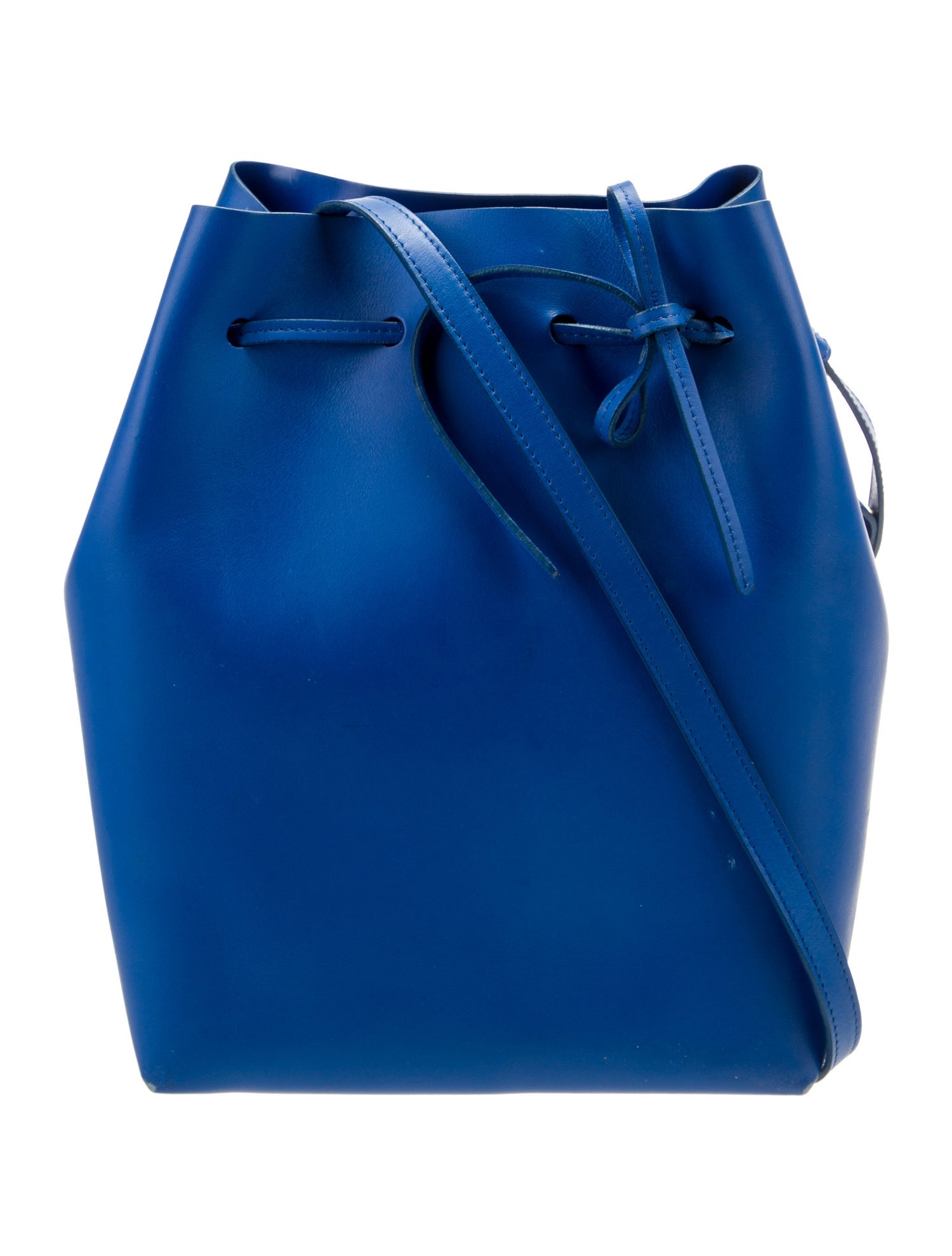 Cartier Leather Bucket Bag - Burgundy Bucket Bags, Handbags - CRT92537 ...