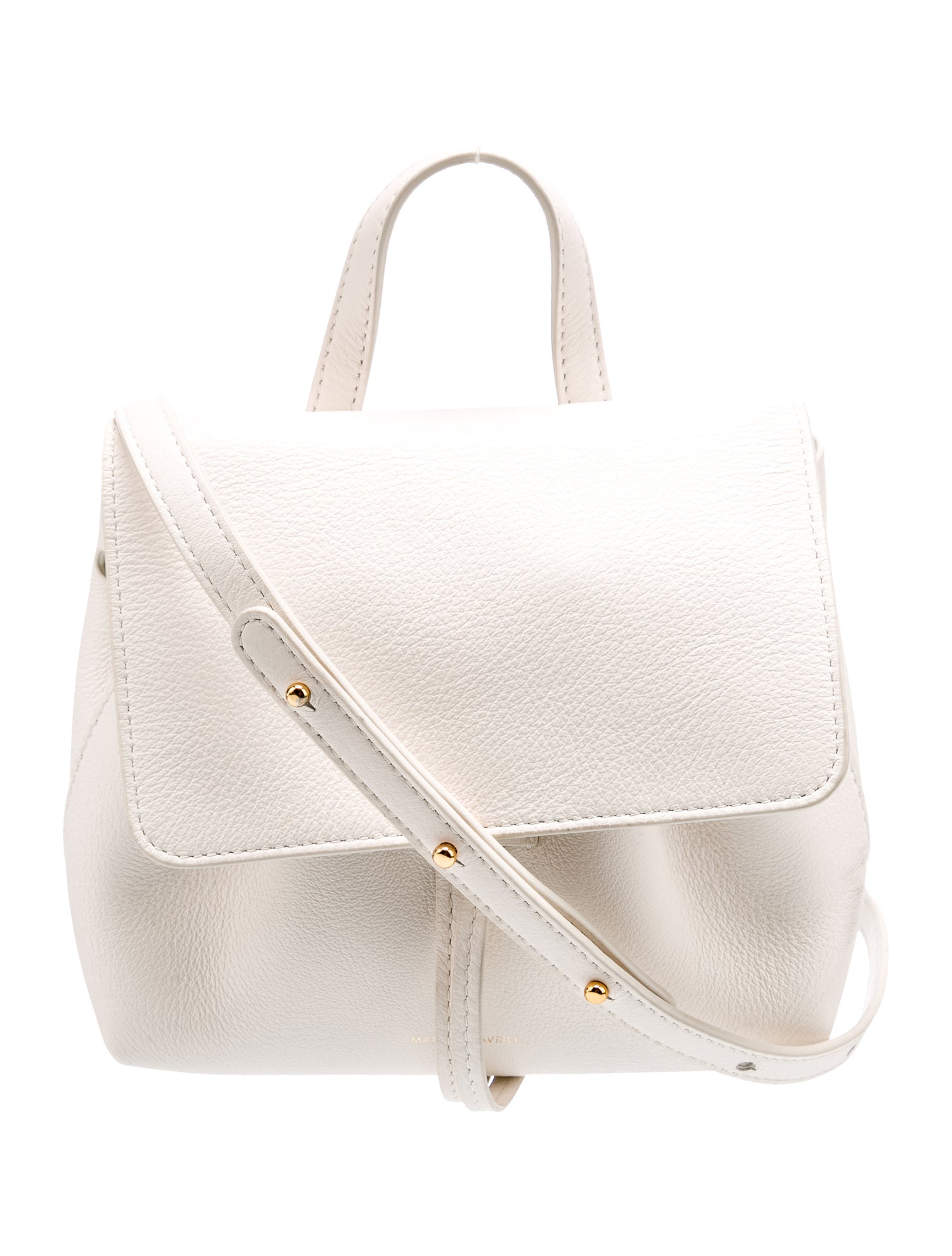 Polène Leather Mini Bag - Grey Mini Bags, Handbags - WPLNE22138 | The ...