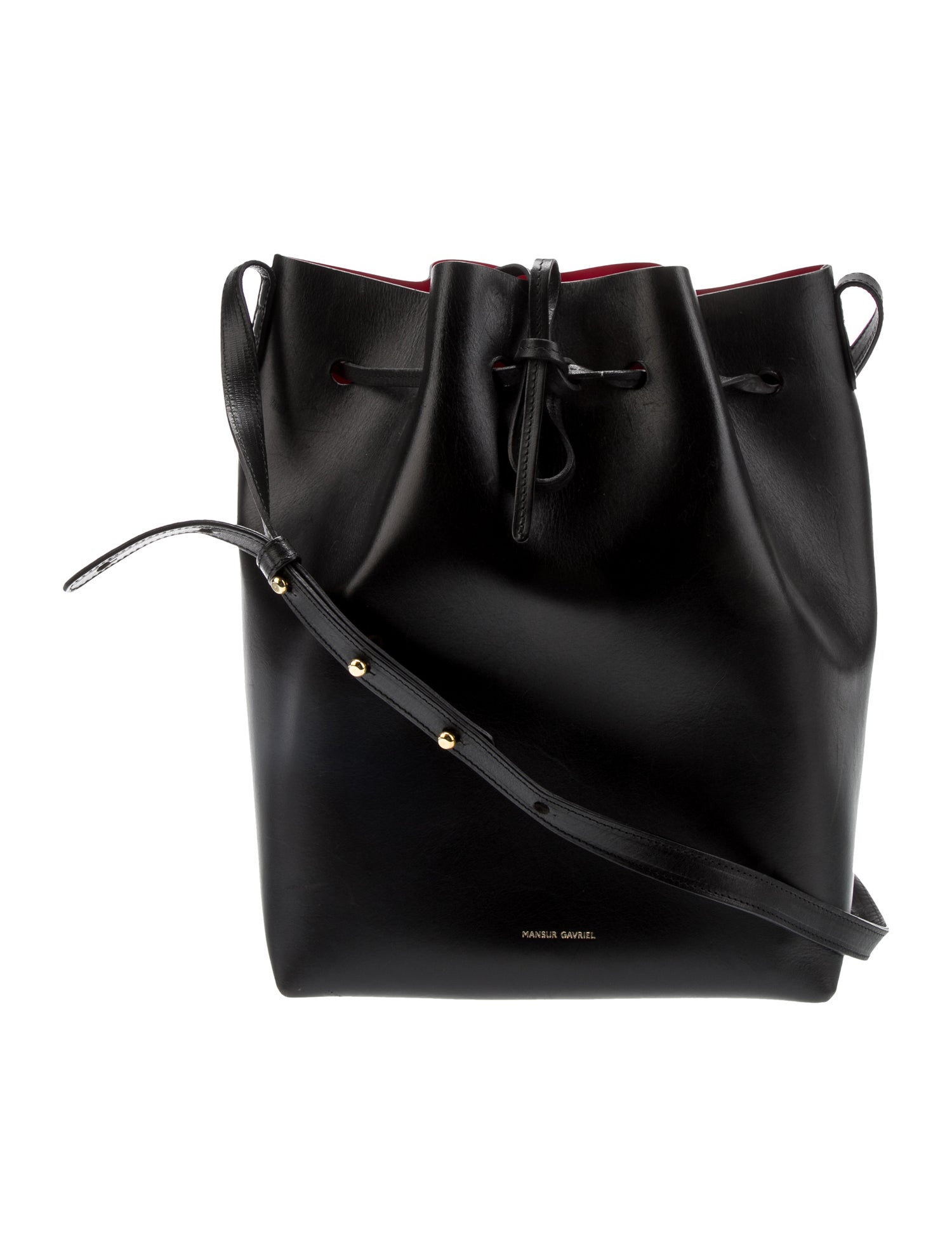 Salvatore Ferragamo PVC Bucket Bag - Black Bucket Bags, Handbags ...