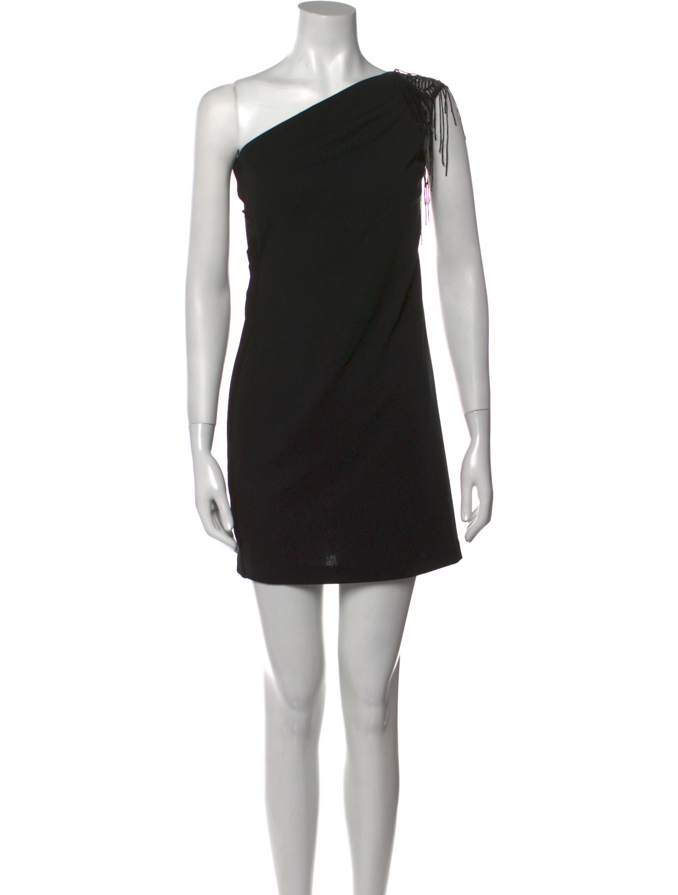 Halston Heritage Draped Evening Dress - Black Dresses, Clothing ...