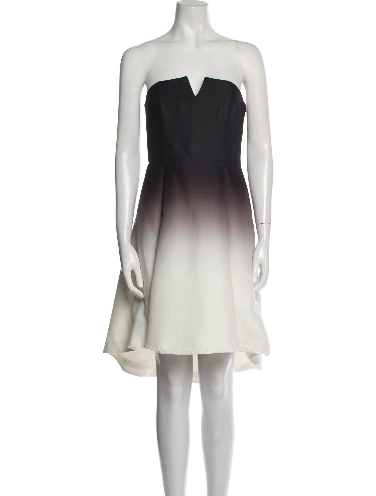 Halston Heritage Draped Evening Dress - Black Dresses, Clothing ...