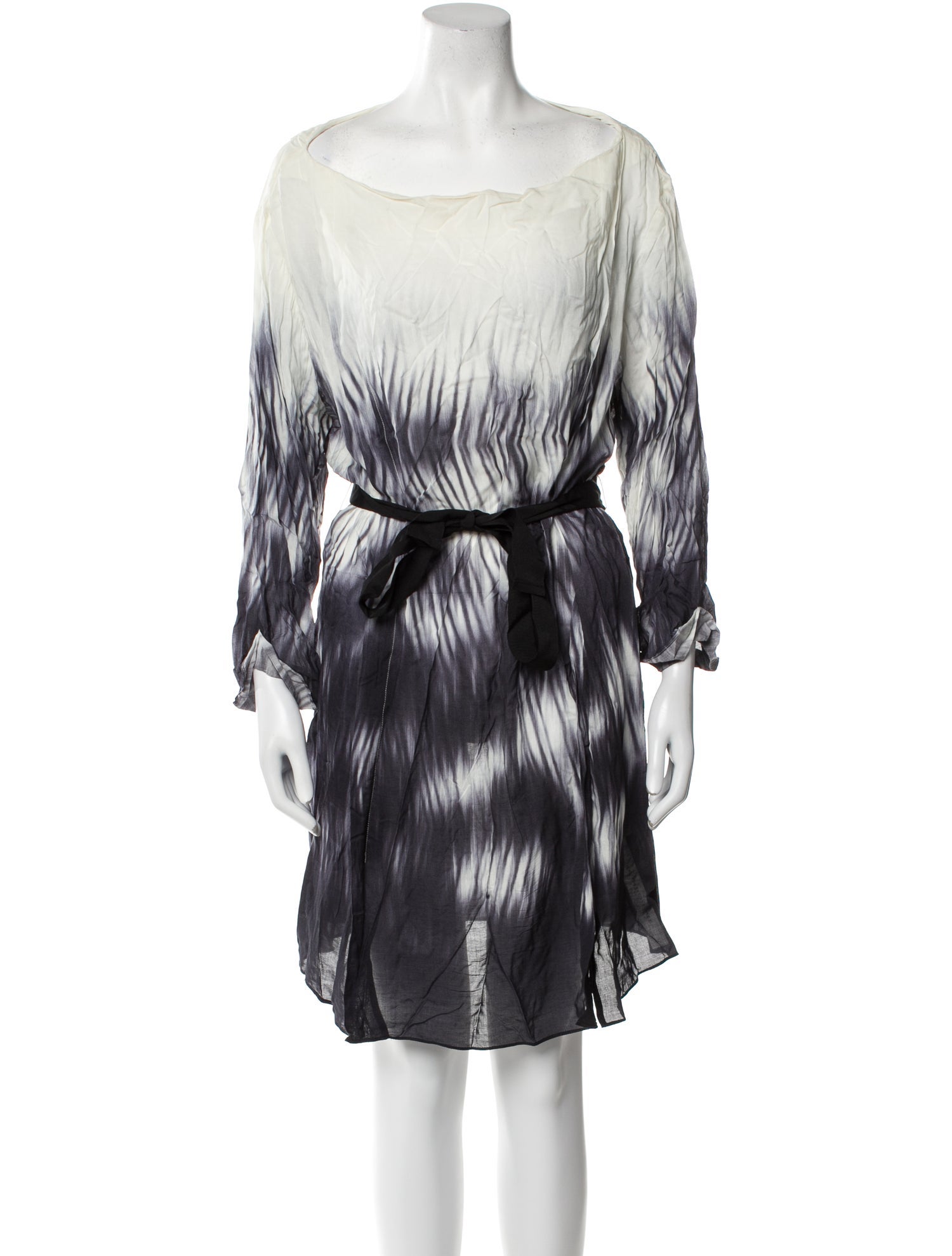 Halston Heritage Printed Cover-Up - White Swimwear, Clothing - WH169849 ...