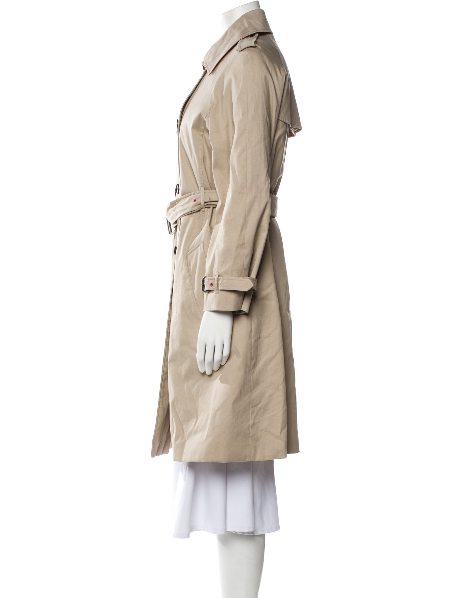 Hunter Trench Coat - Neutrals Coats, Clothing - WH841645 | The RealReal