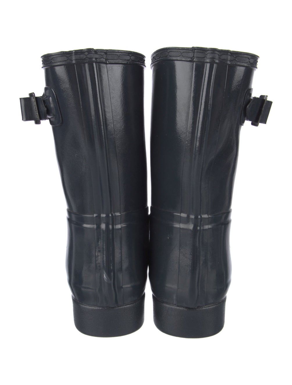 Hunter Rubber Rain Boots - Blue Boots, Shoes - WH847752 | The RealReal