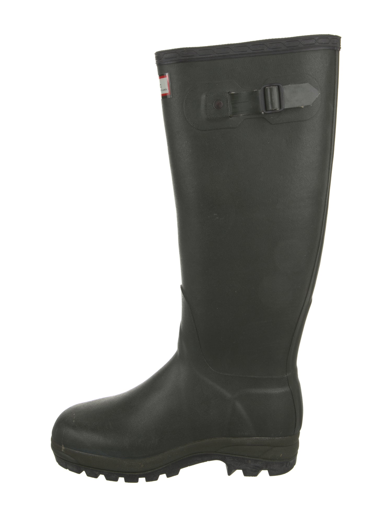 Hunter Rubber Rain Boots - Green Boots, Shoes - WH847926 | The RealReal