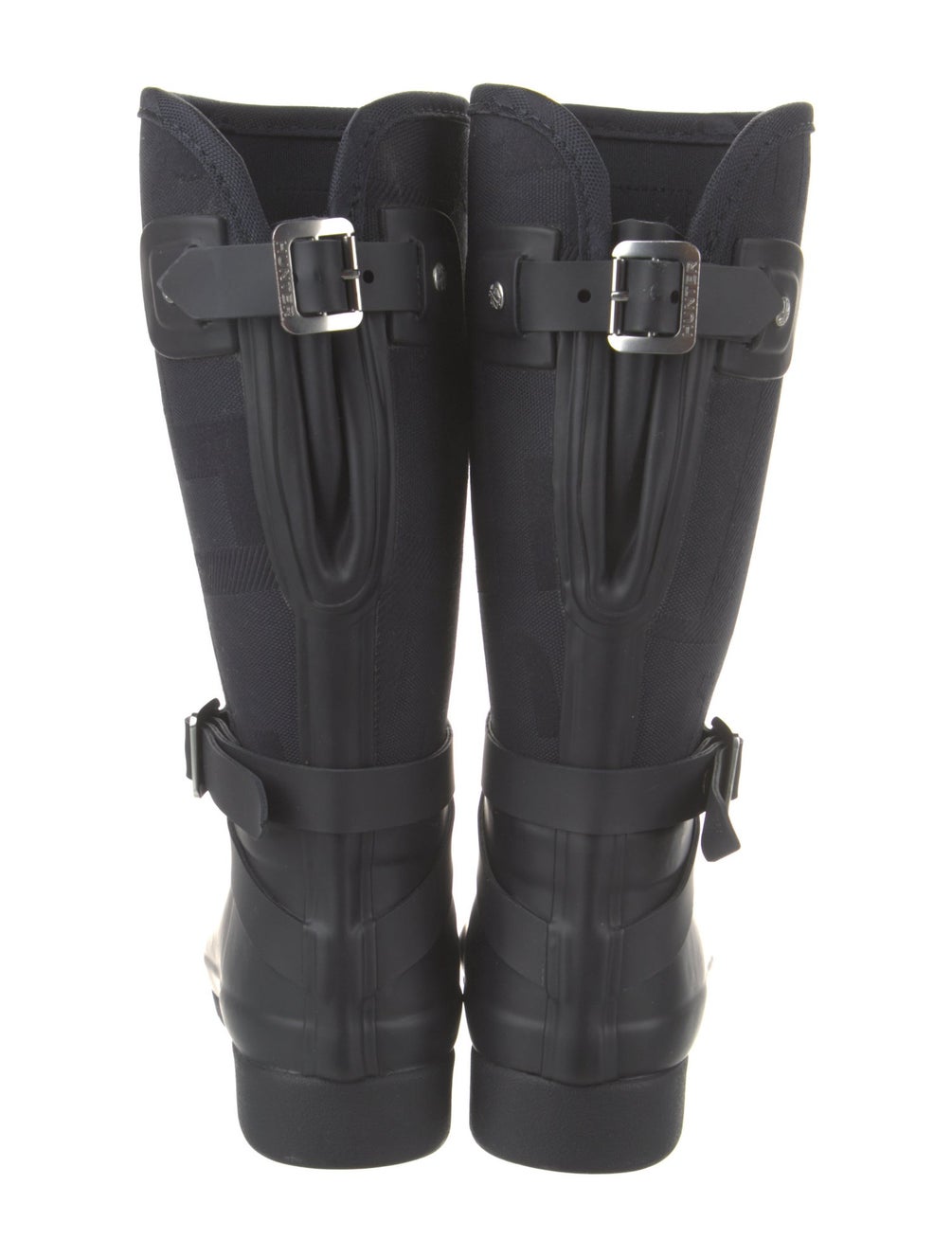 Hunter Rubber Rain Boots - Blue Boots, Shoes - WH847981 | The RealReal