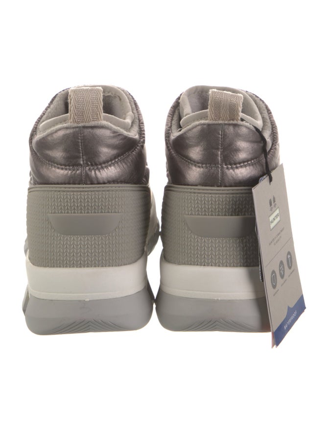 Hunter Rubber Sneakers - Grey Sneakers, Shoes - WH847994 | The RealReal