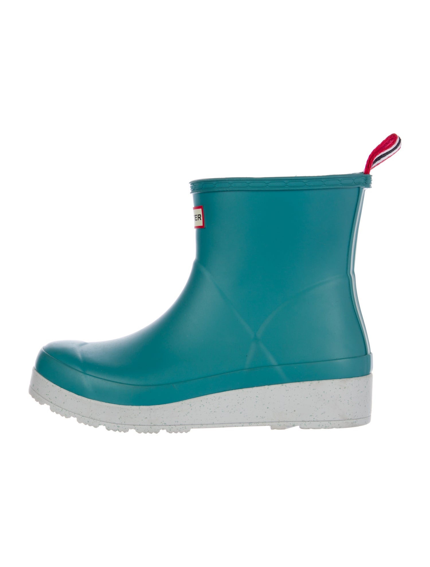 Hunter Rubber Rain Boots - Blue Boots, Shoes - WH848126 | The RealReal