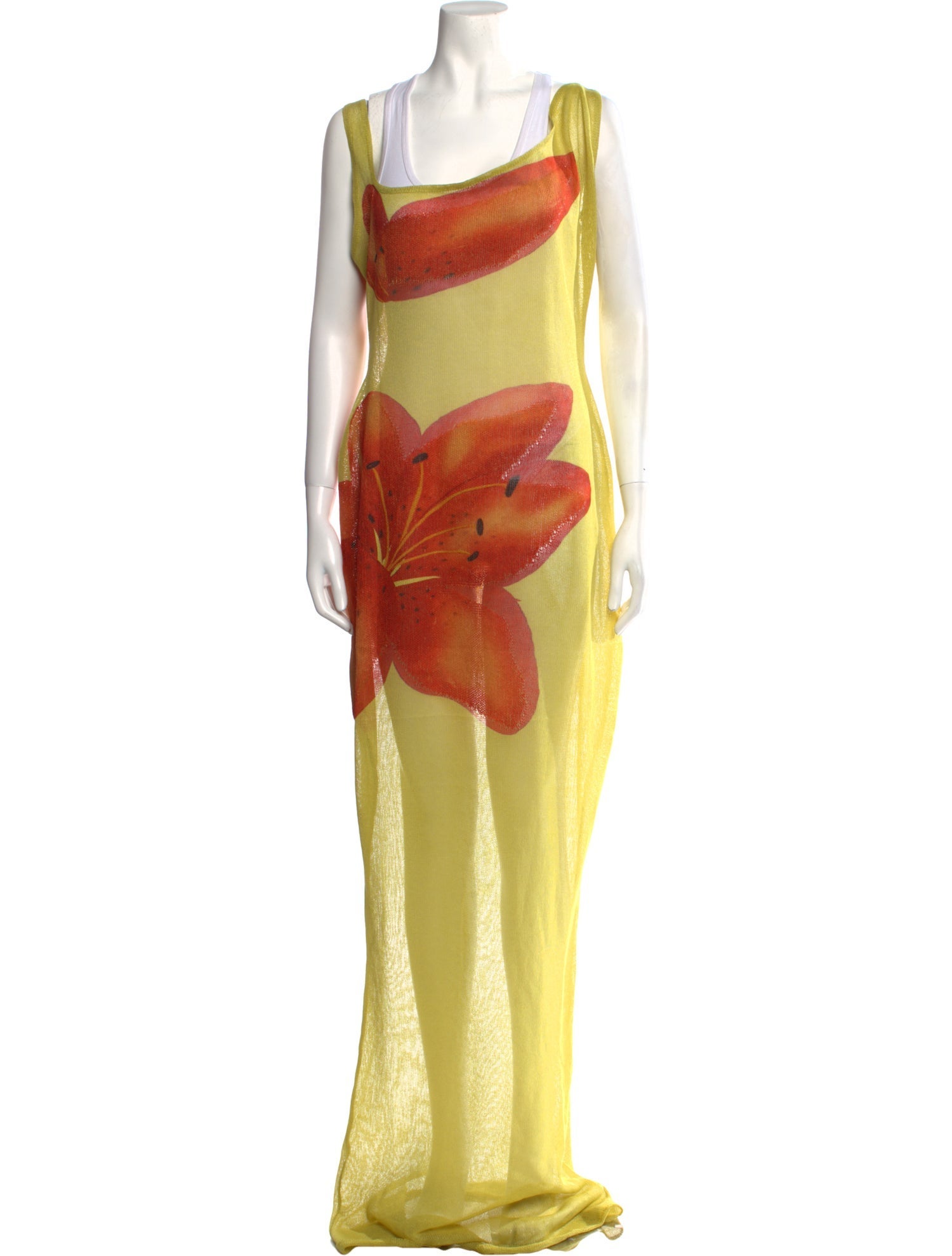 Hanifa Printed Long Dress w/ Tags - Green Dresses, Clothing ...