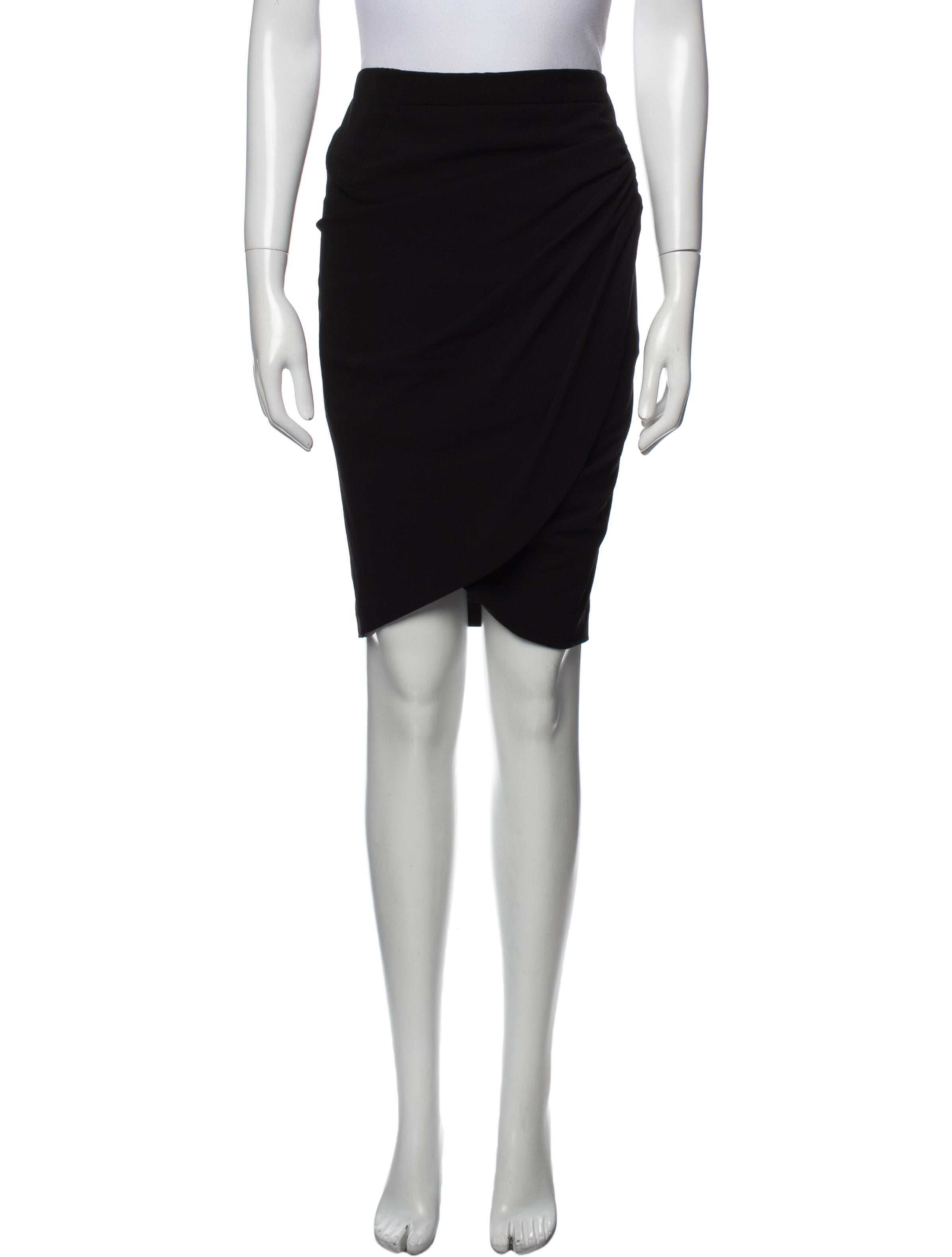 Elizabeth and James Silk Knee-Length Skirt - Neutrals Skirts, Clothing ...