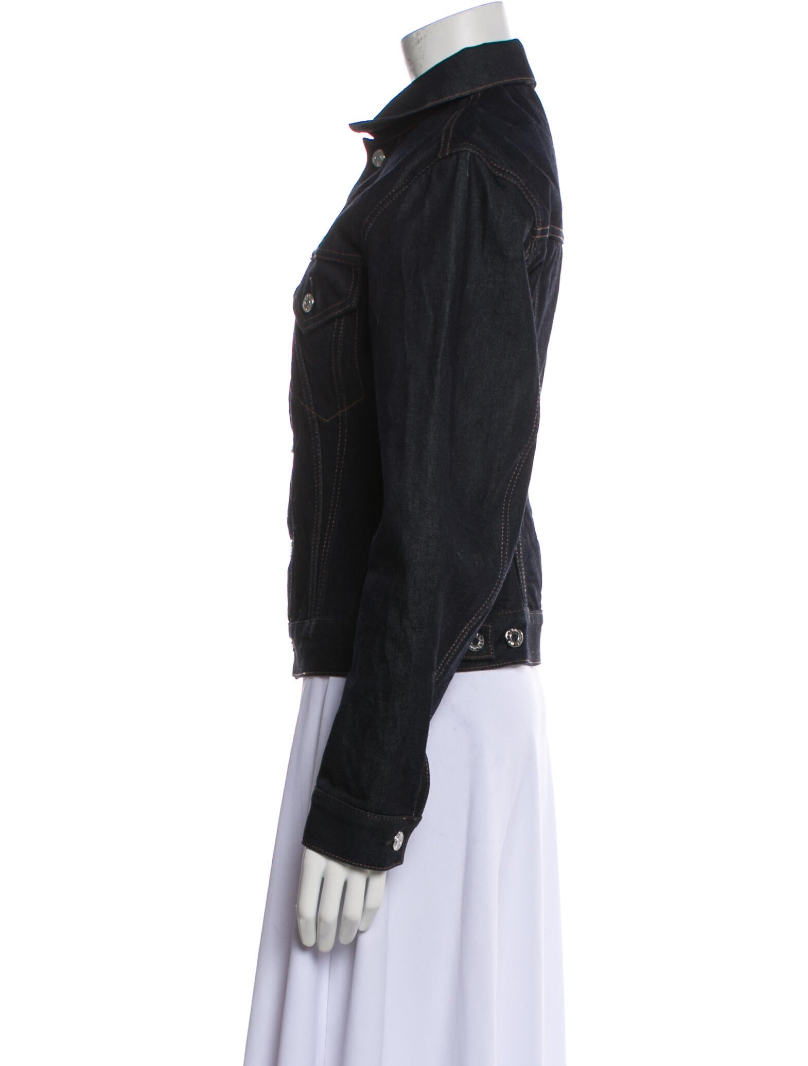 Helmut Lang Denim Jacket - Blue Jackets, Clothing - WHELM203583 | The ...