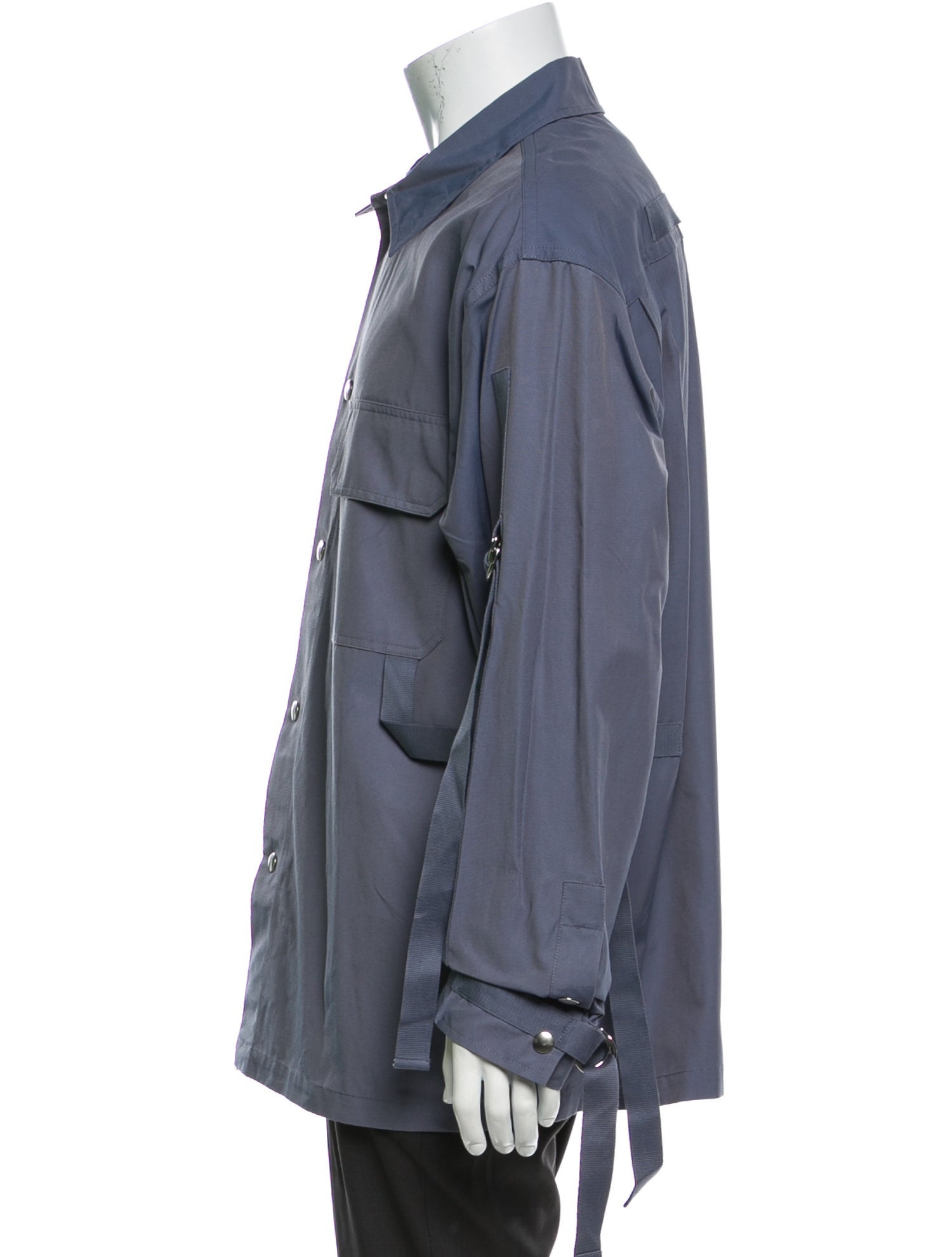 Helmut Lang Utility Jacket w/ Tags - Blue Outerwear, Clothing ...