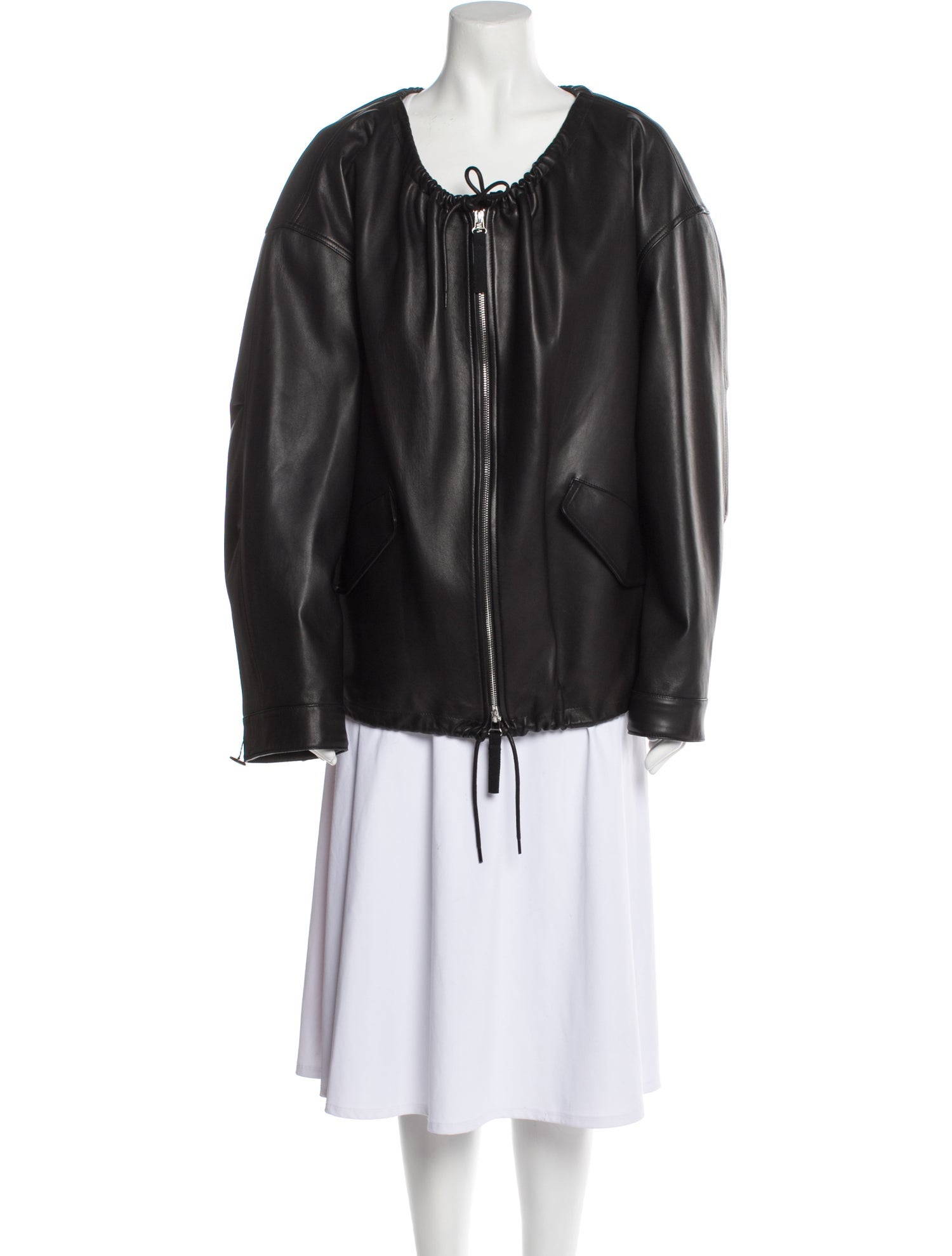Helmut Lang Lamb Leather Evening Jacket w/ Tags - Brown Jackets ...