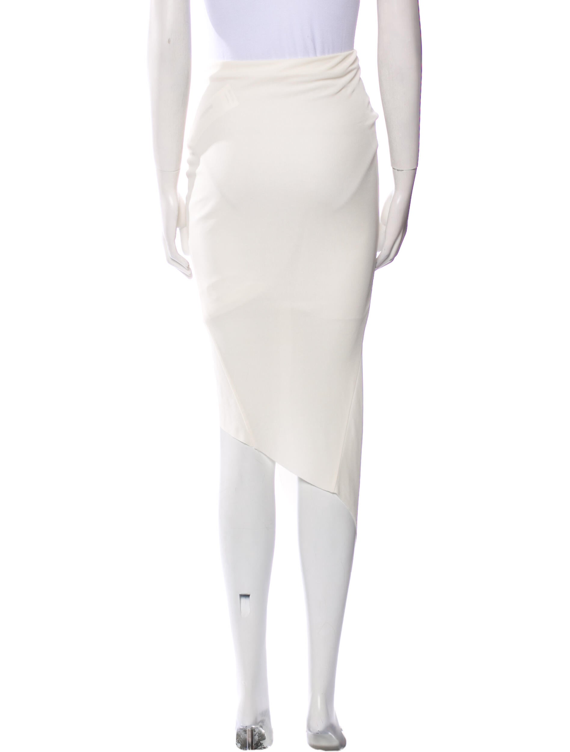 Helmut Lang Midi Length Skirt - Neutrals Skirts, Clothing - WHELM250845 ...