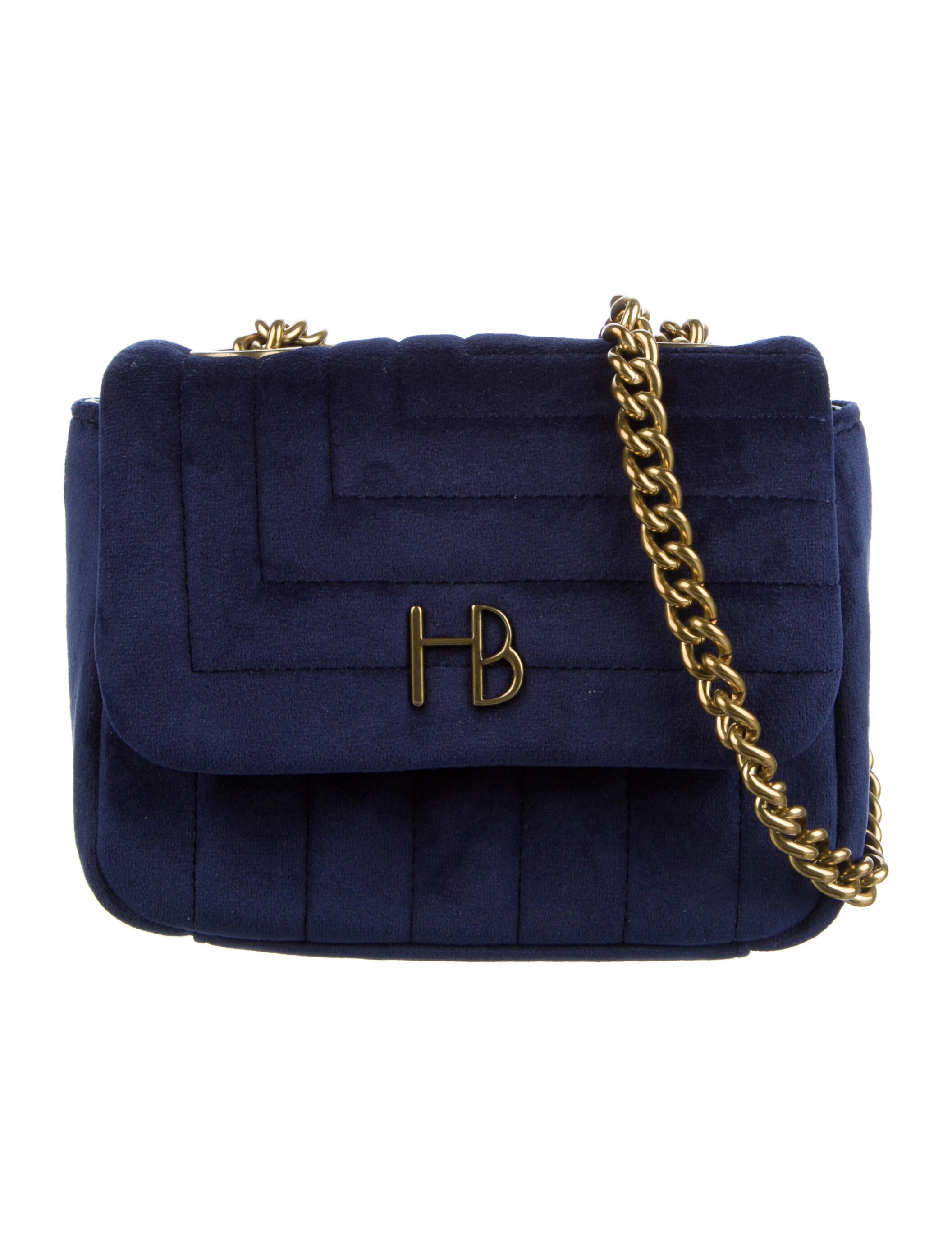 Henri Bendel Quilted Velvet Mini Bag - Blue Mini Bags, Handbags ...