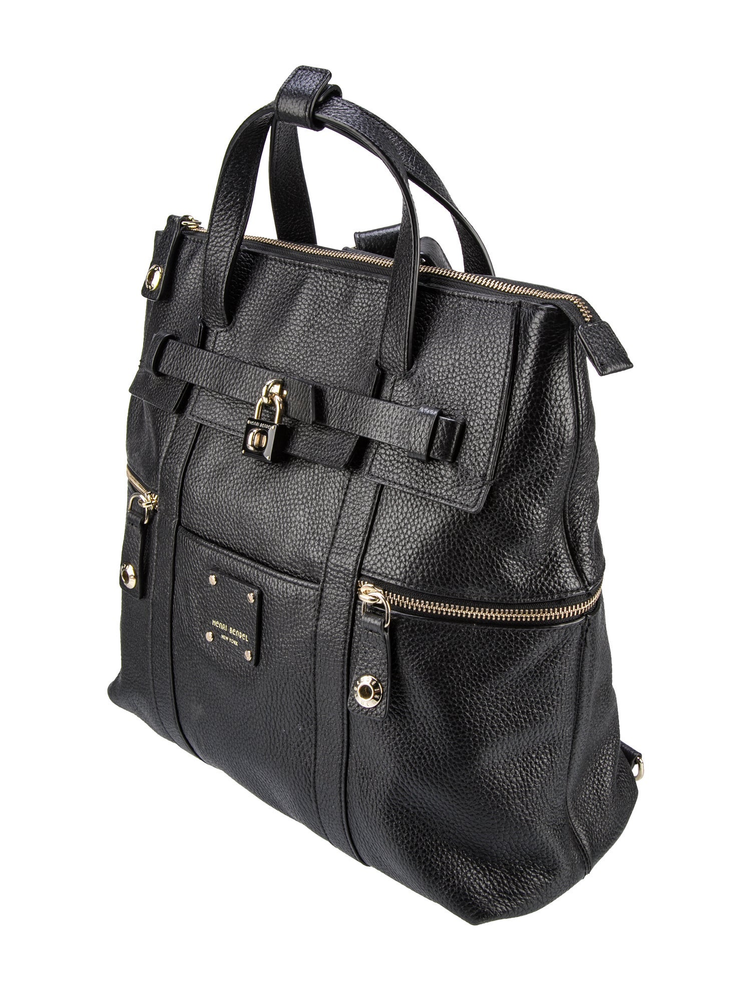 Henri Bendel Leather Convertible Backpack - Backpacks, Handbags | The ...