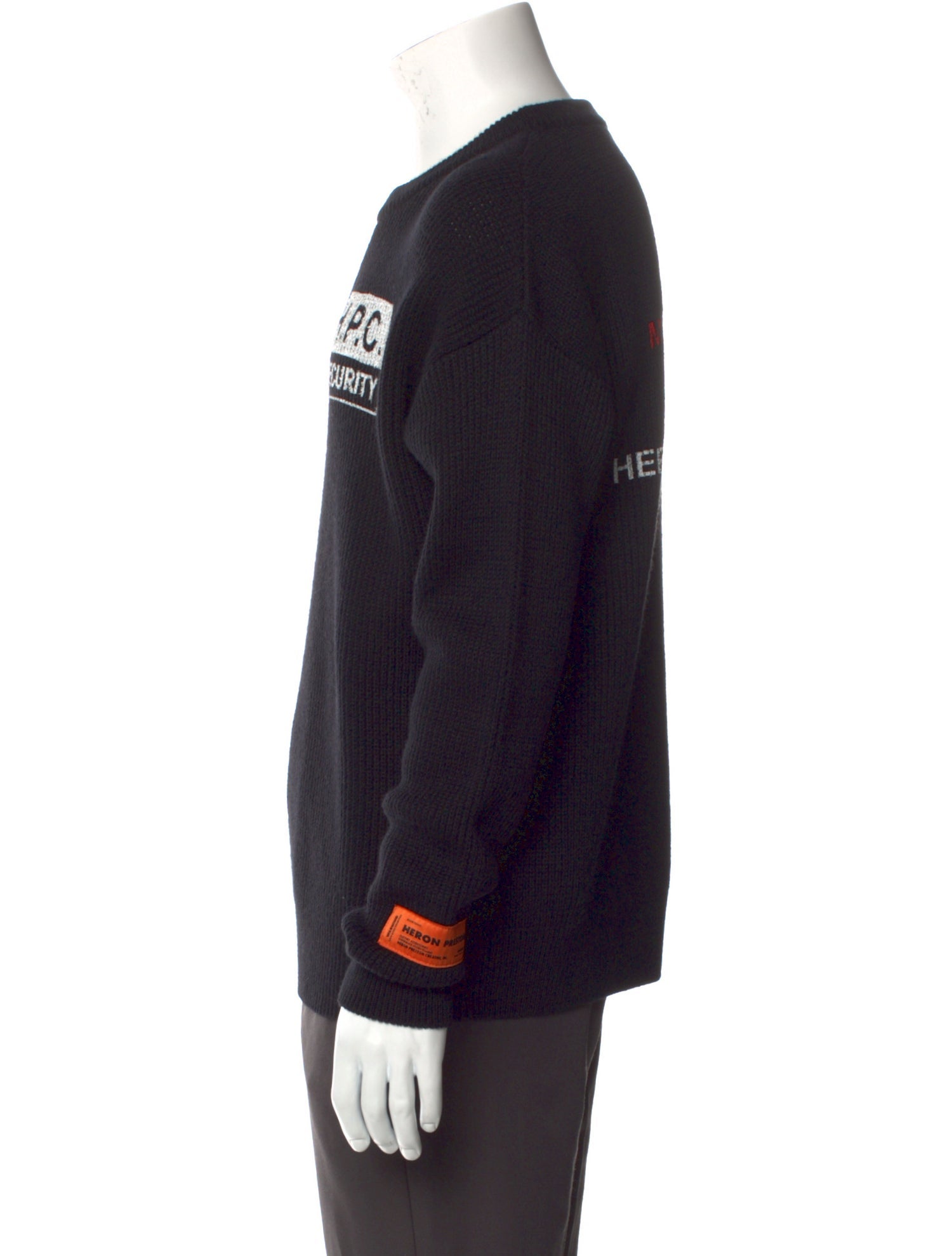 Patta Graphic Print Crew Neck Pullover - Grey Sweaters, Clothing ...