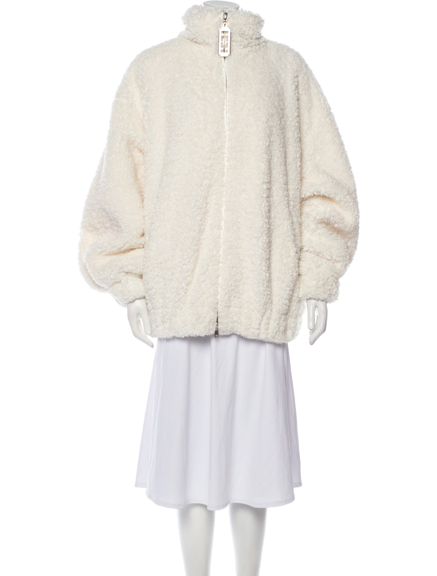 Heurueh Fur Jacket w/ Tags - White Jackets, Clothing - WHHEE20177 | The ...