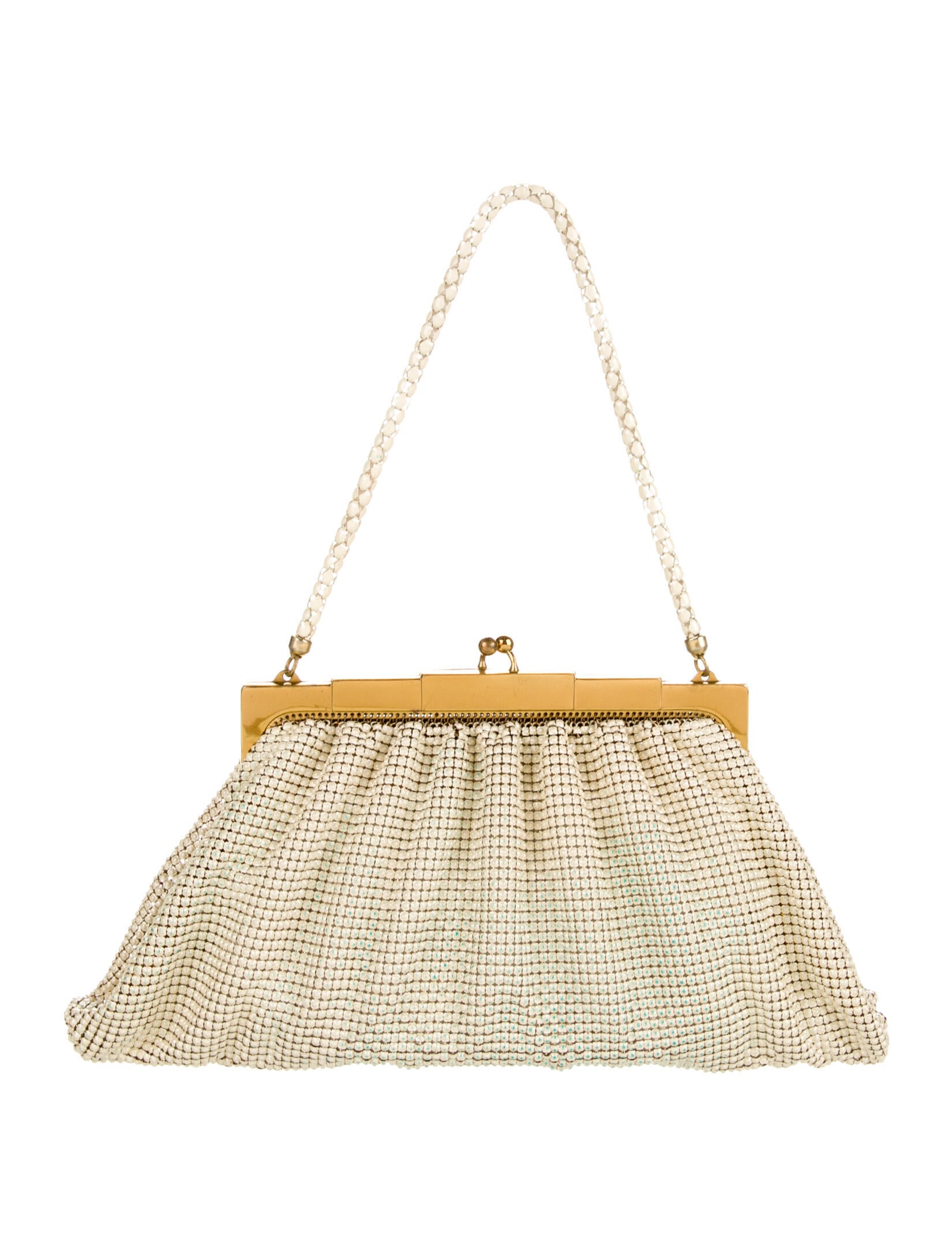 Judith Leiber Evening Bag - Gold Evening Bags, Handbags - JUD22215 ...