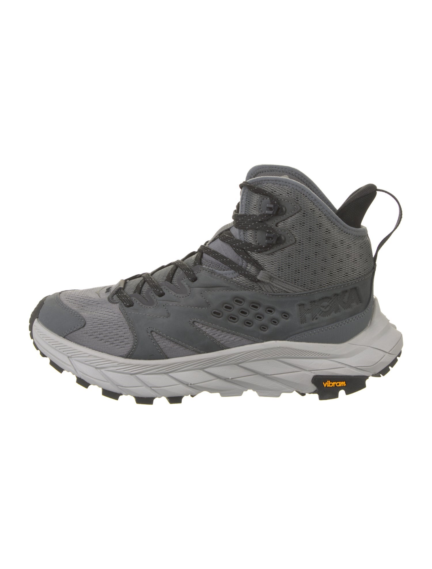 Hoka One One Colorblock Pattern Sneakers - Grey Sneakers, Shoes ...