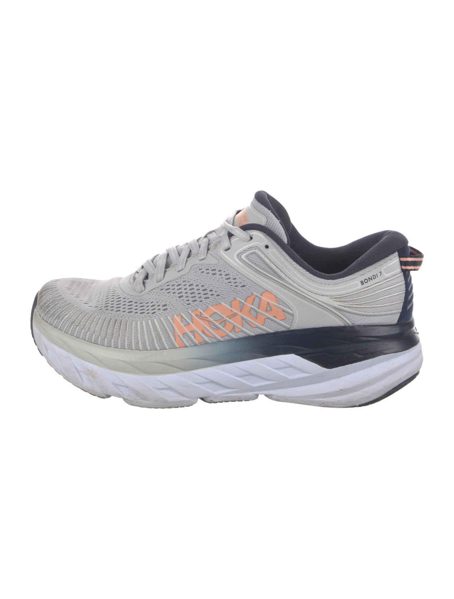Hoka One One Nylon Printed Sneakers - Grey Sneakers, Shoes - WHKOO22439 ...