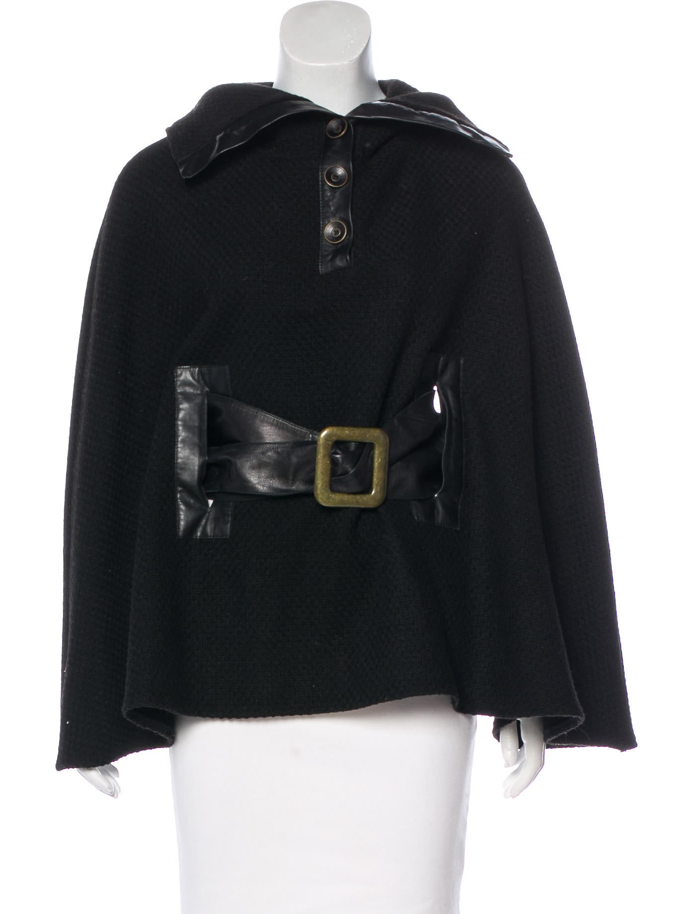 Mackage Wool Belted Cape - Clothing - WHM21748 | The RealReal
