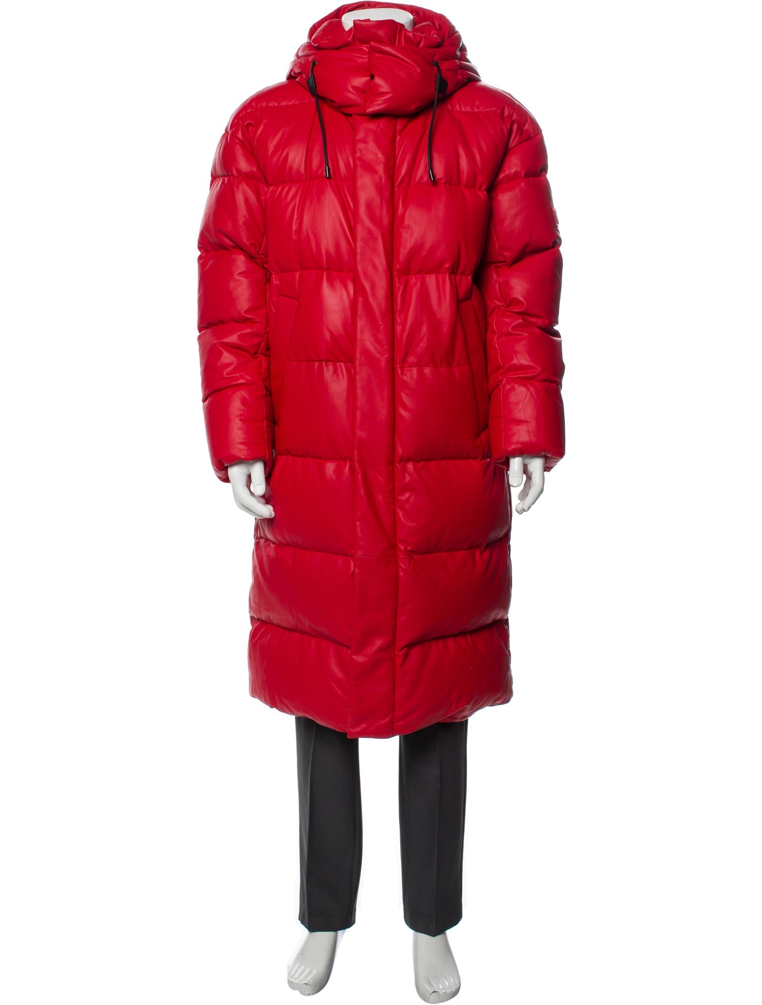 Mackage Lambskin Puffer Coat - Red Outerwear, Clothing - WHM35265 | The ...