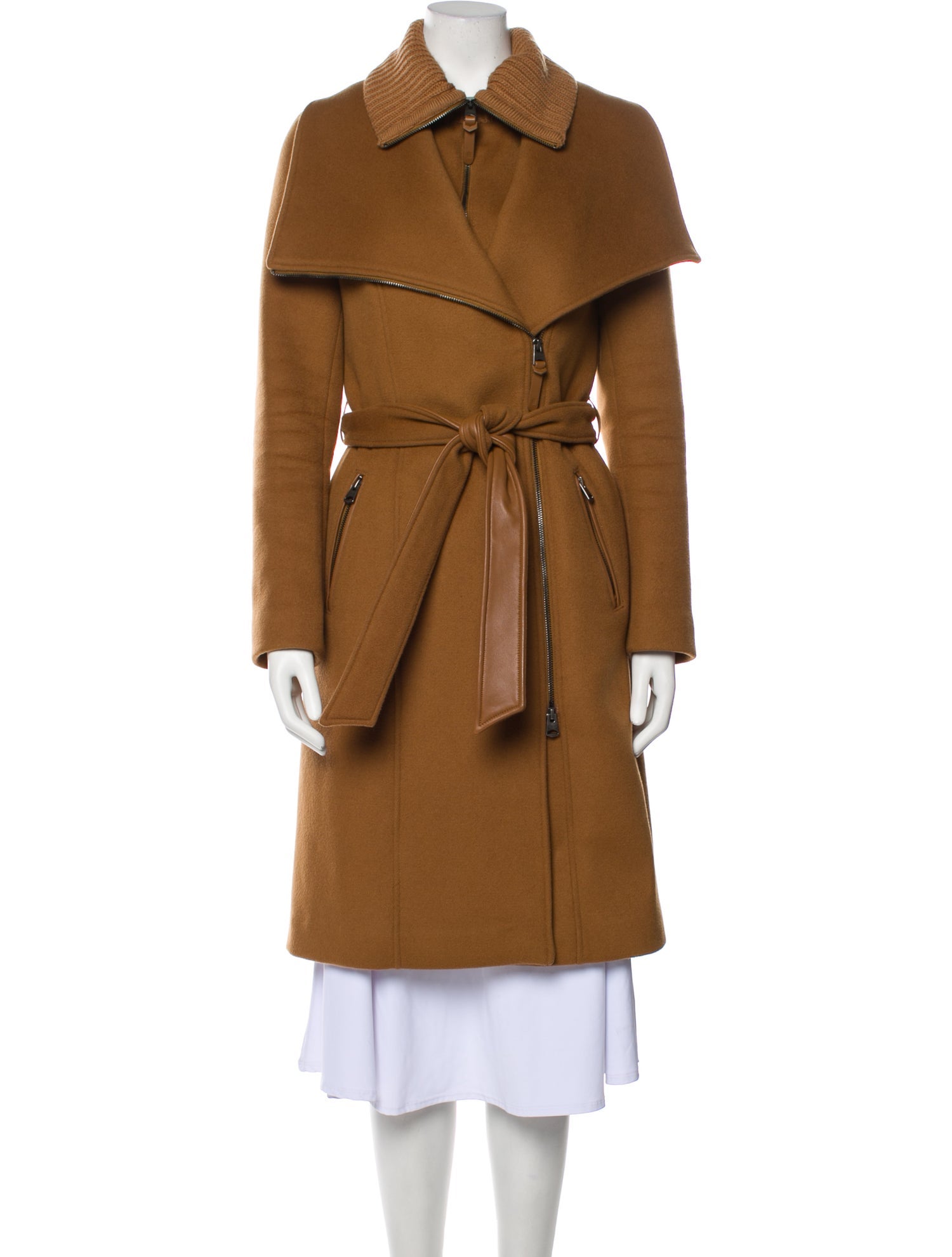 Mackage Wool Trench Coat - Neutrals Coats, Clothing - WHM37645 | The ...