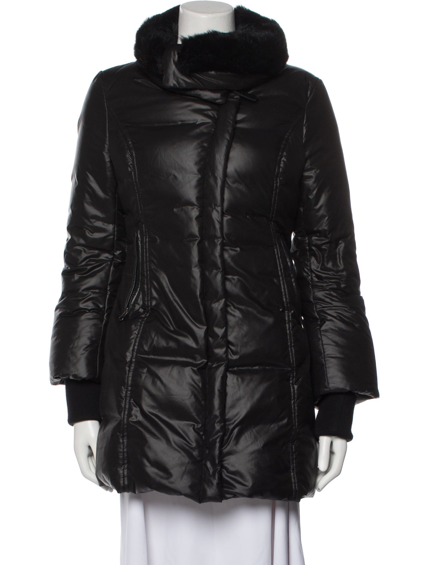 Mackage Wool Fur Jacket - Black Jackets, Clothing - WHM39019 | The RealReal