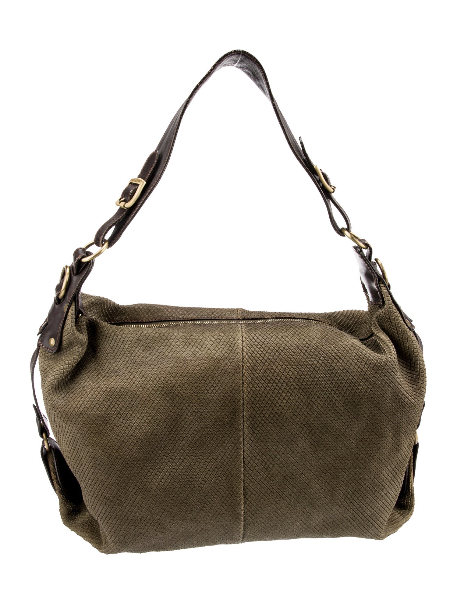 Hogan Leather Shoulder bag - Brown Shoulder Bags, Handbags - WHO26000 ...