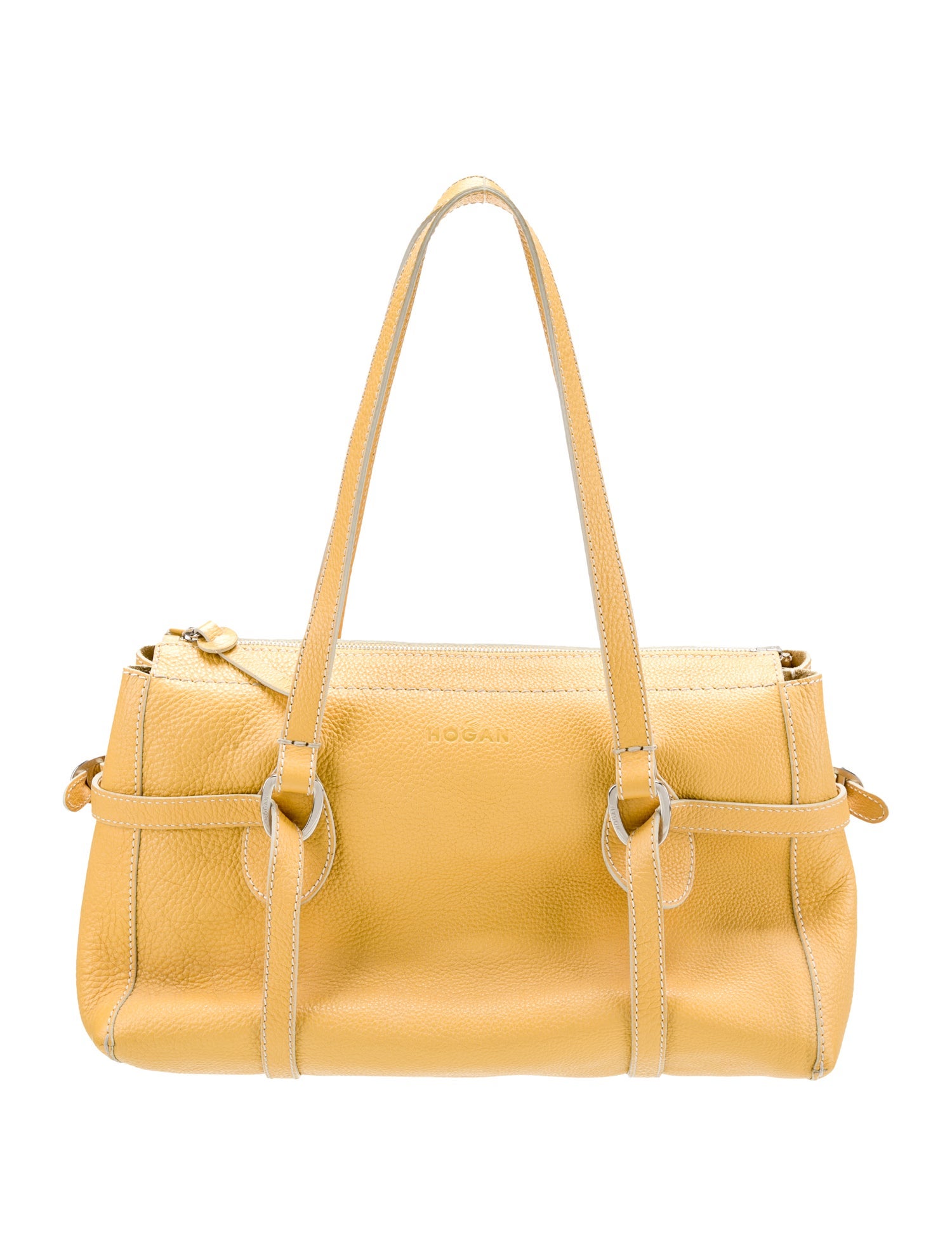 Hogan Leather Shoulder Bag - Neutrals Shoulder Bags, Handbags ...