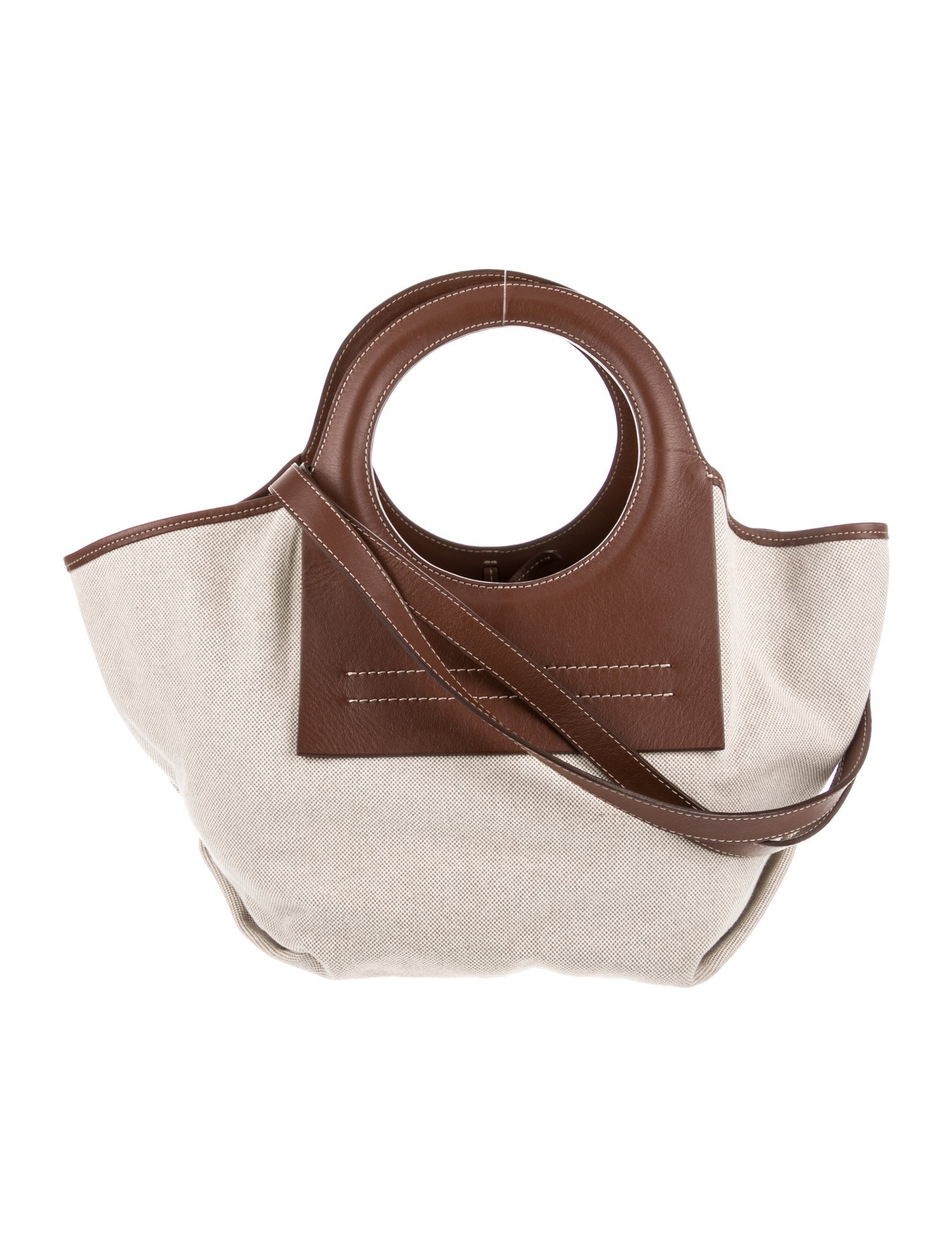 Hereu Canvas Tote Bag - Neutrals Totes, Handbags - WHREU21156 | The ...