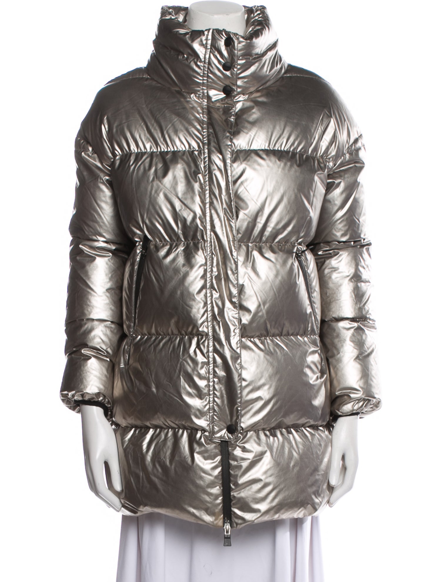 Herno Down Jacket - Silver Jackets, Clothing - WHRNO32915 | The RealReal