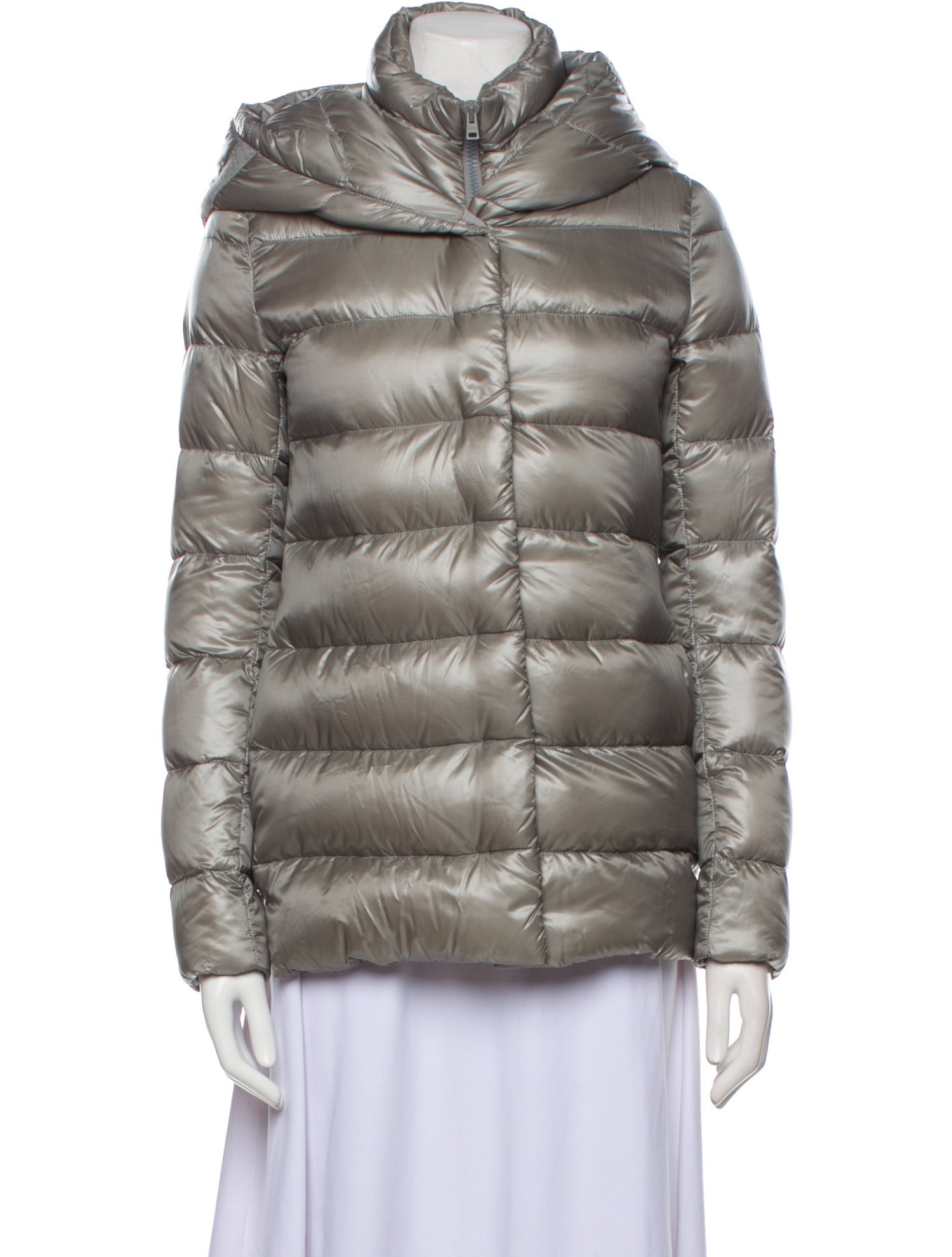 Herno Coat - Grey Coats, Clothing - WHRNO32971 | The RealReal