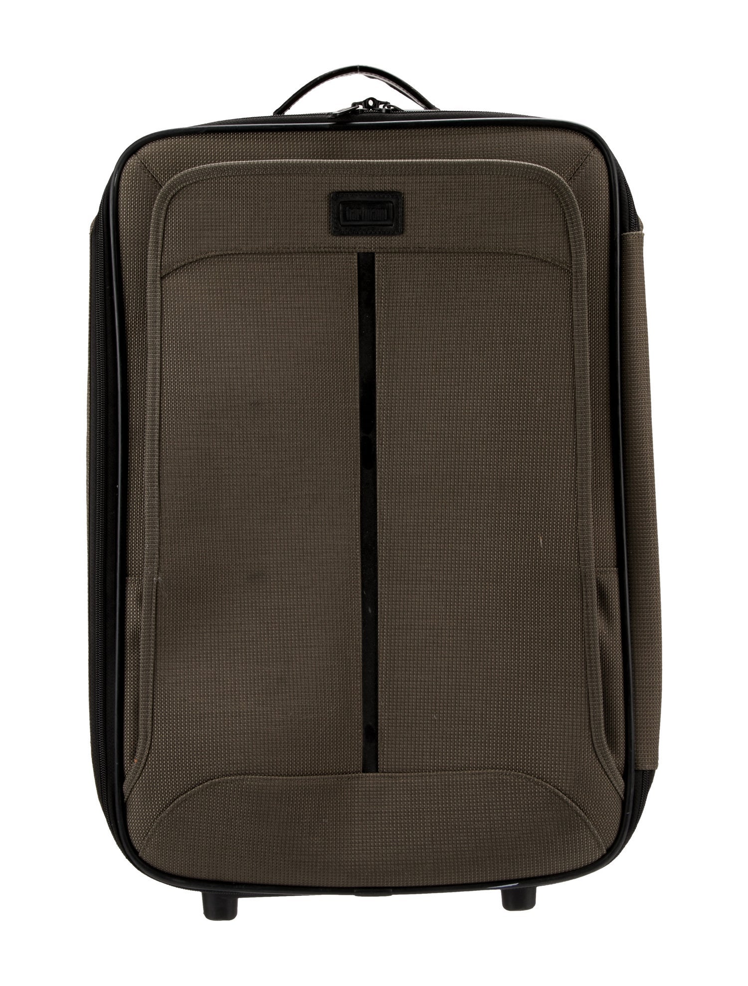 Hartmann Canvas Leather-Trimmed Suitcase - Neutrals Suitcases, Luggage ...