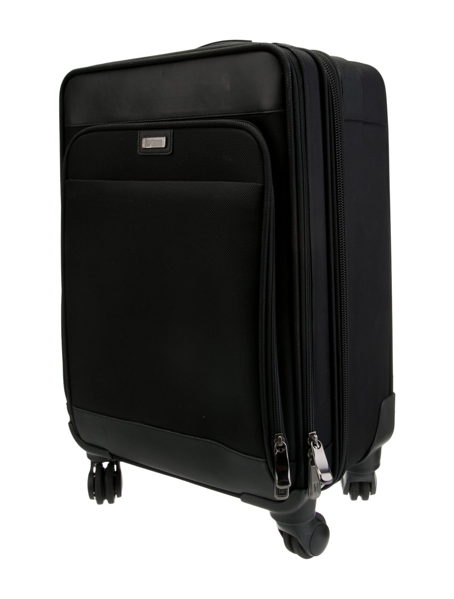 Tumi Alpha II Nylon Leather-Trimmed Suitcase - Grey Suitcases, Luggage ...