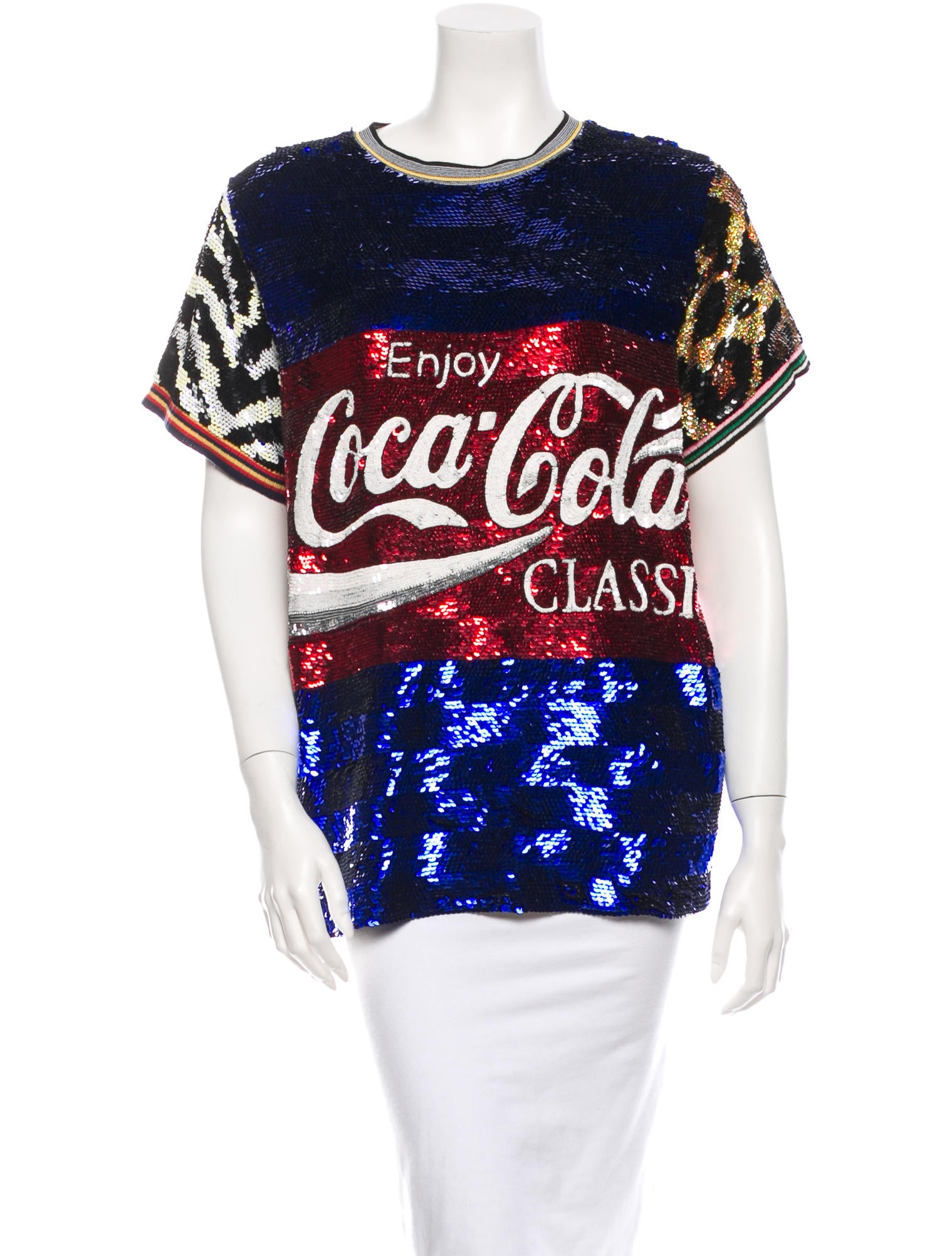Ashish Coca-Cola Sequin Top - Clothing - WI520013 | The RealReal